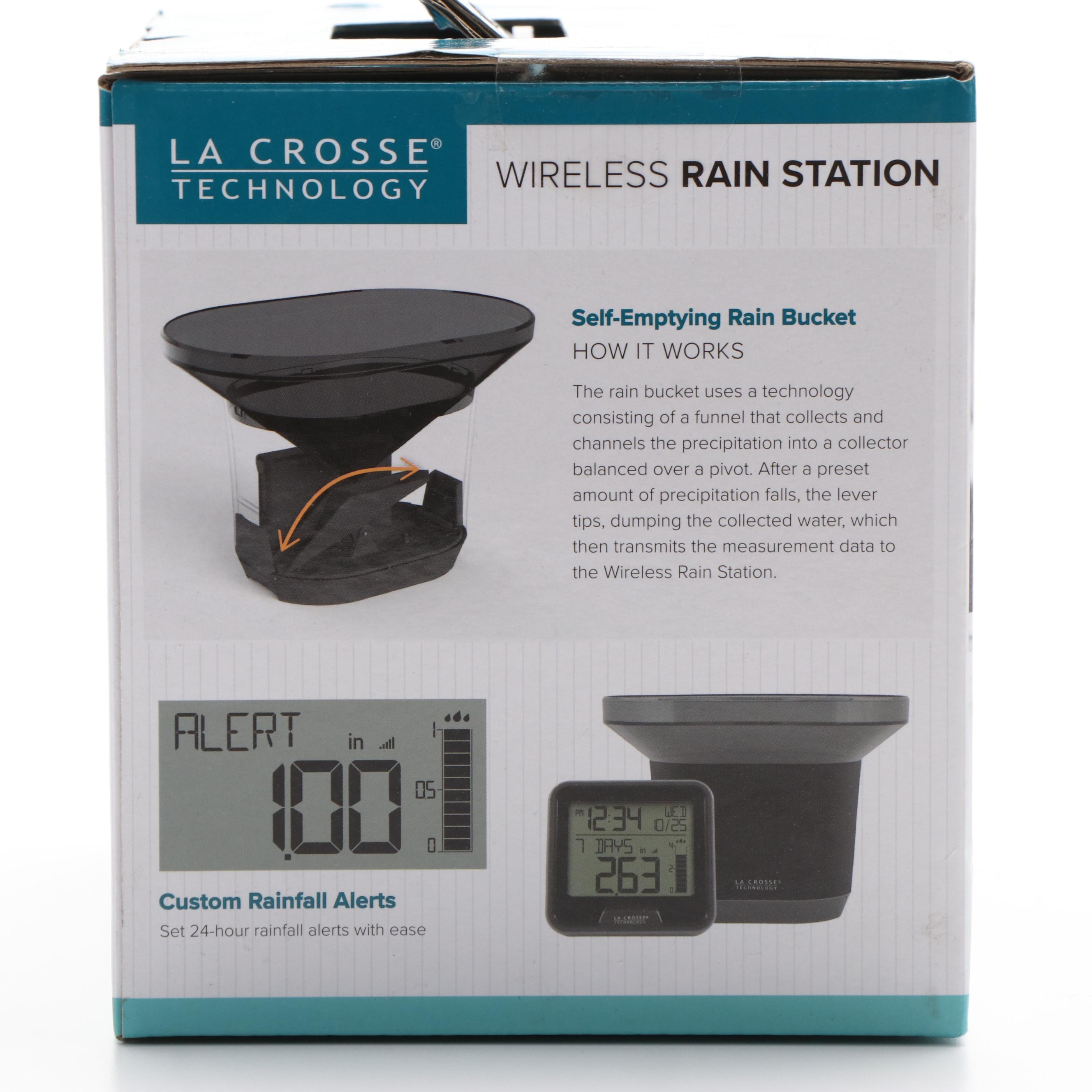 La Crosse Technology Wireless Digital Rain Gauge/Recorder | EBTH