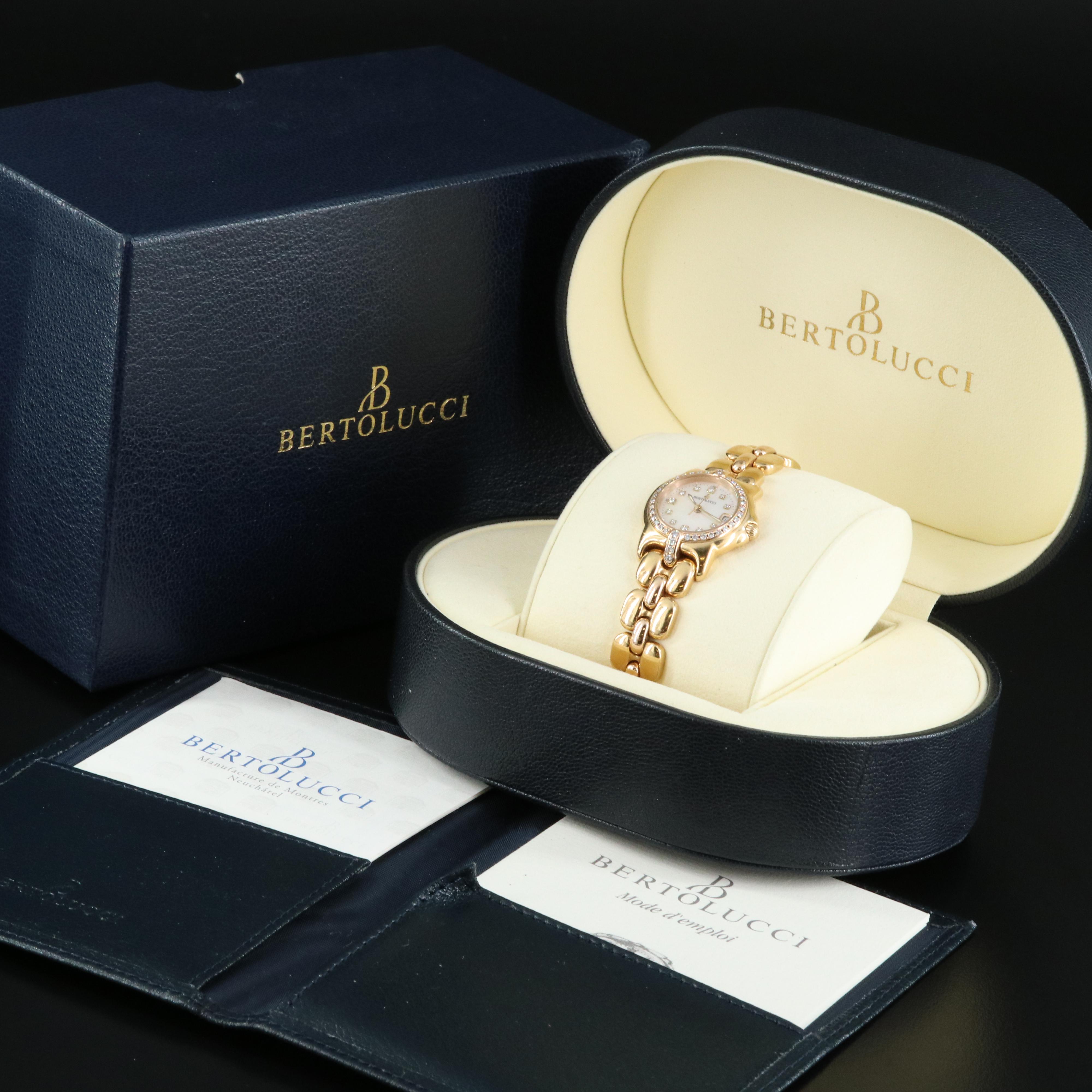 Bertolucci Pulchra 18K and Diamond Watch | EBTH
