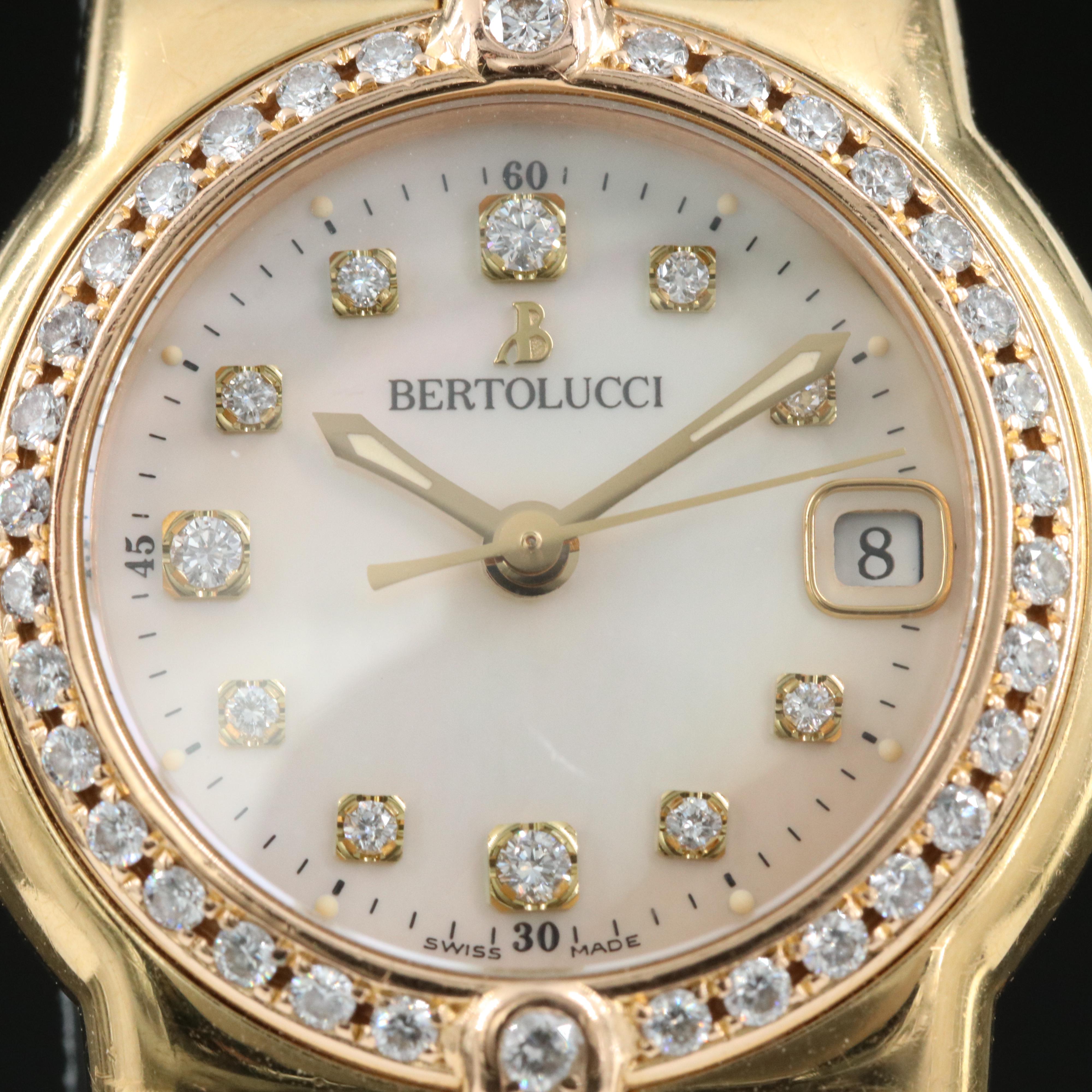 Bertolucci Pulchra 18K and Diamond Watch | EBTH