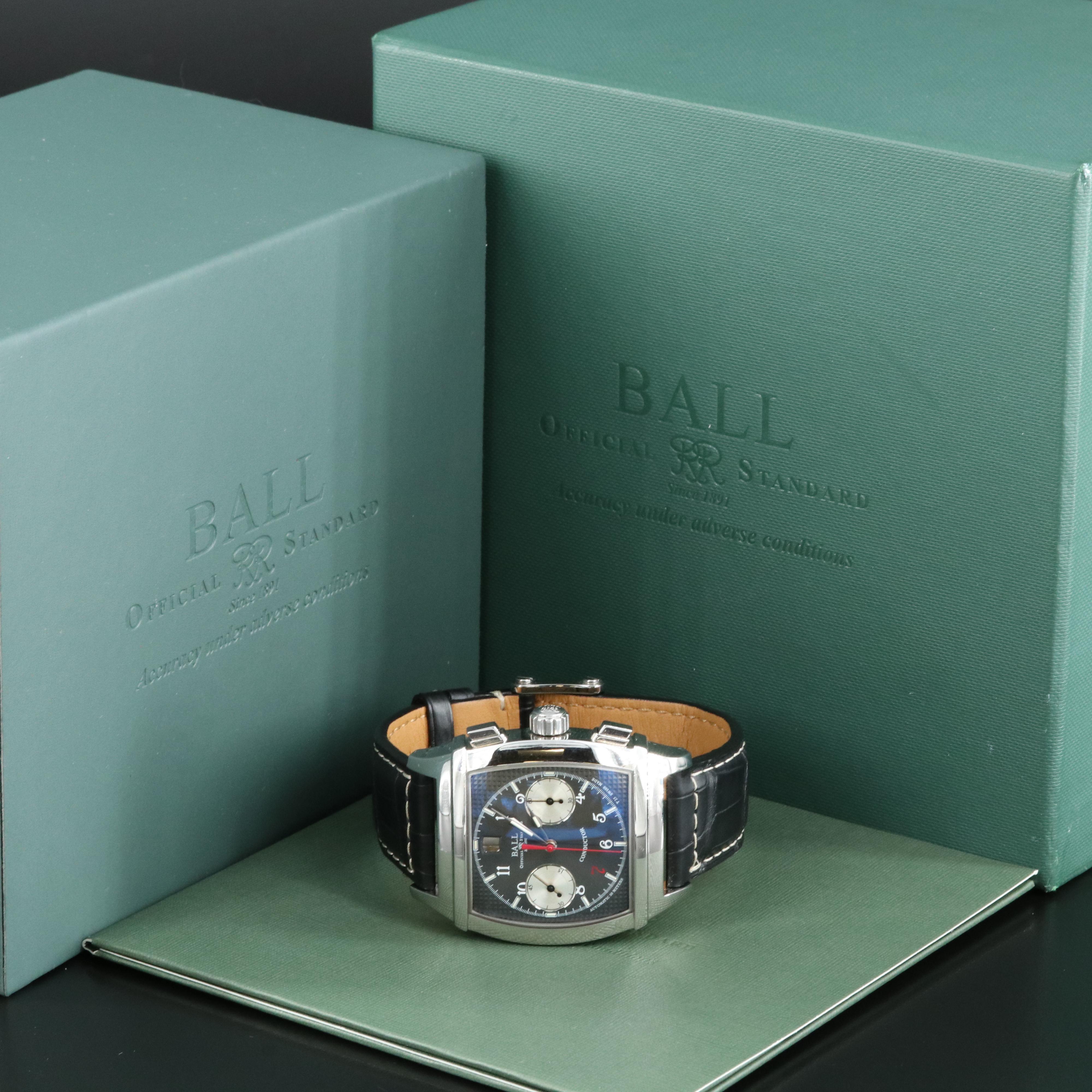 Ball Vanderbilt Chronograph Conductor Watch | EBTH