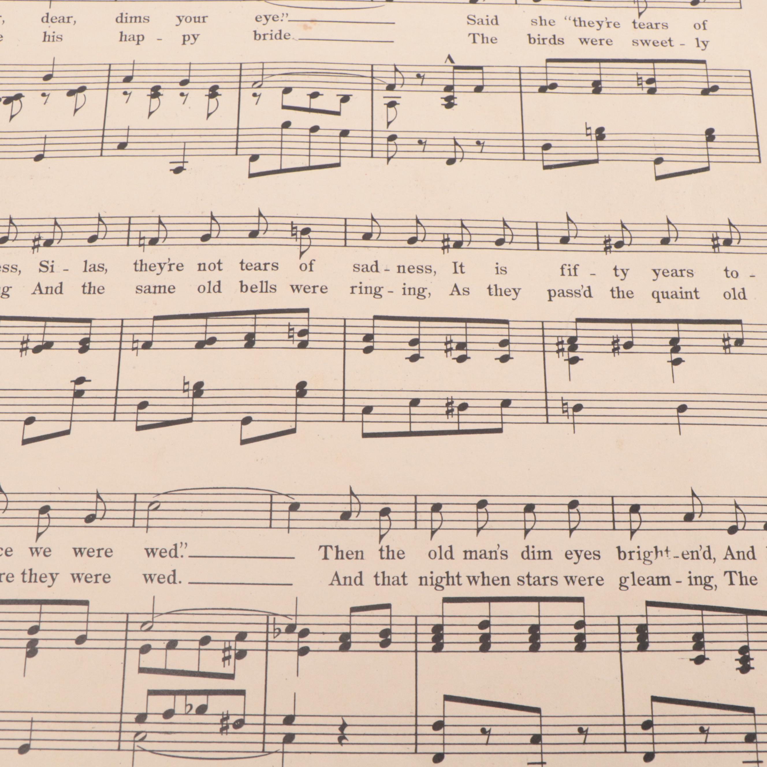 Large Group of 1920s Sheet Music | EBTH