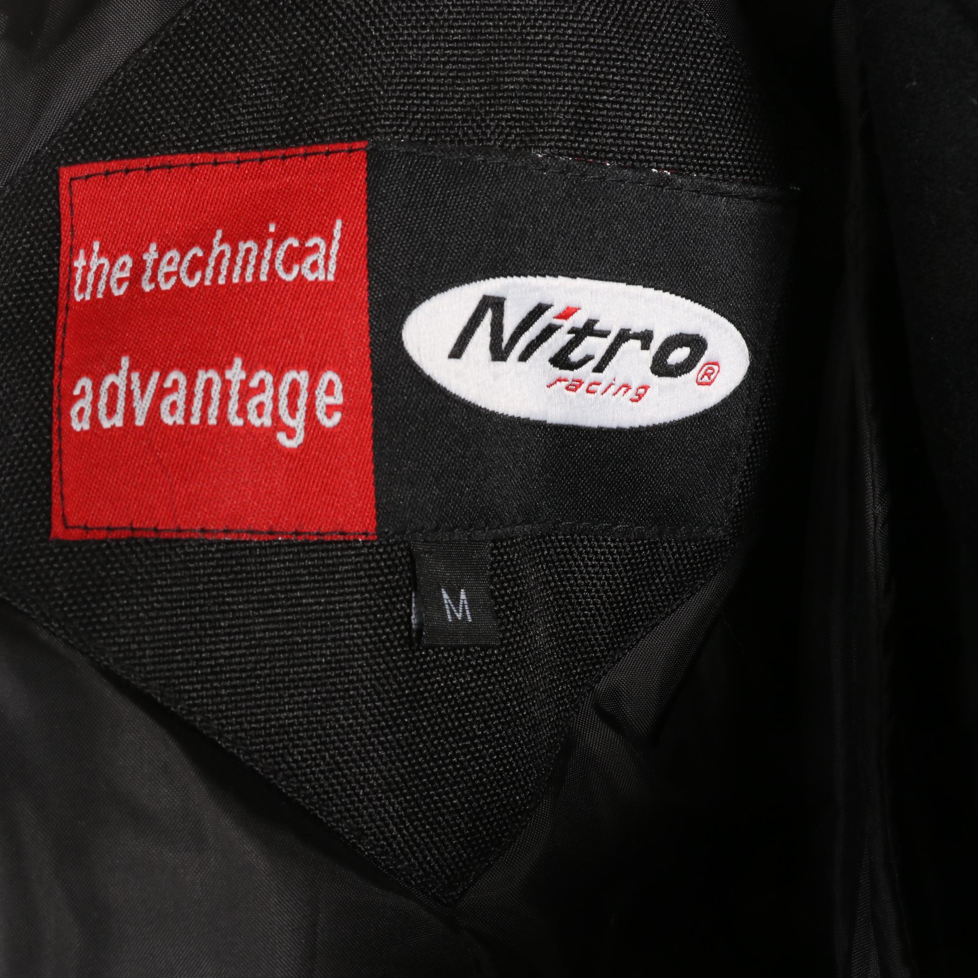 Nitro Motorcycle Jacket with Plates and 111 State Leather Jacket | EBTH