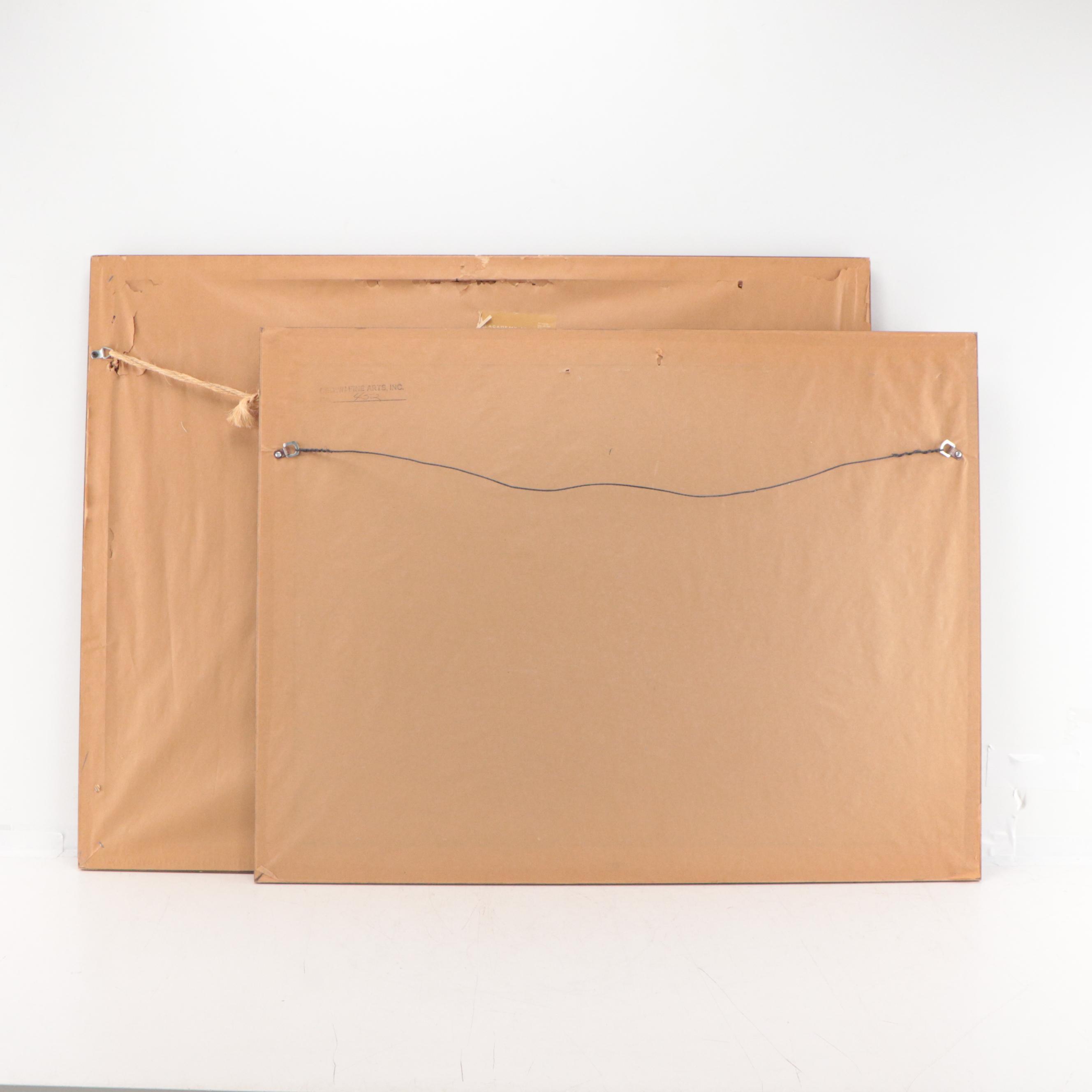 Pair of Offset Lithographs Including Billie Ripper "Passing Times" | EBTH