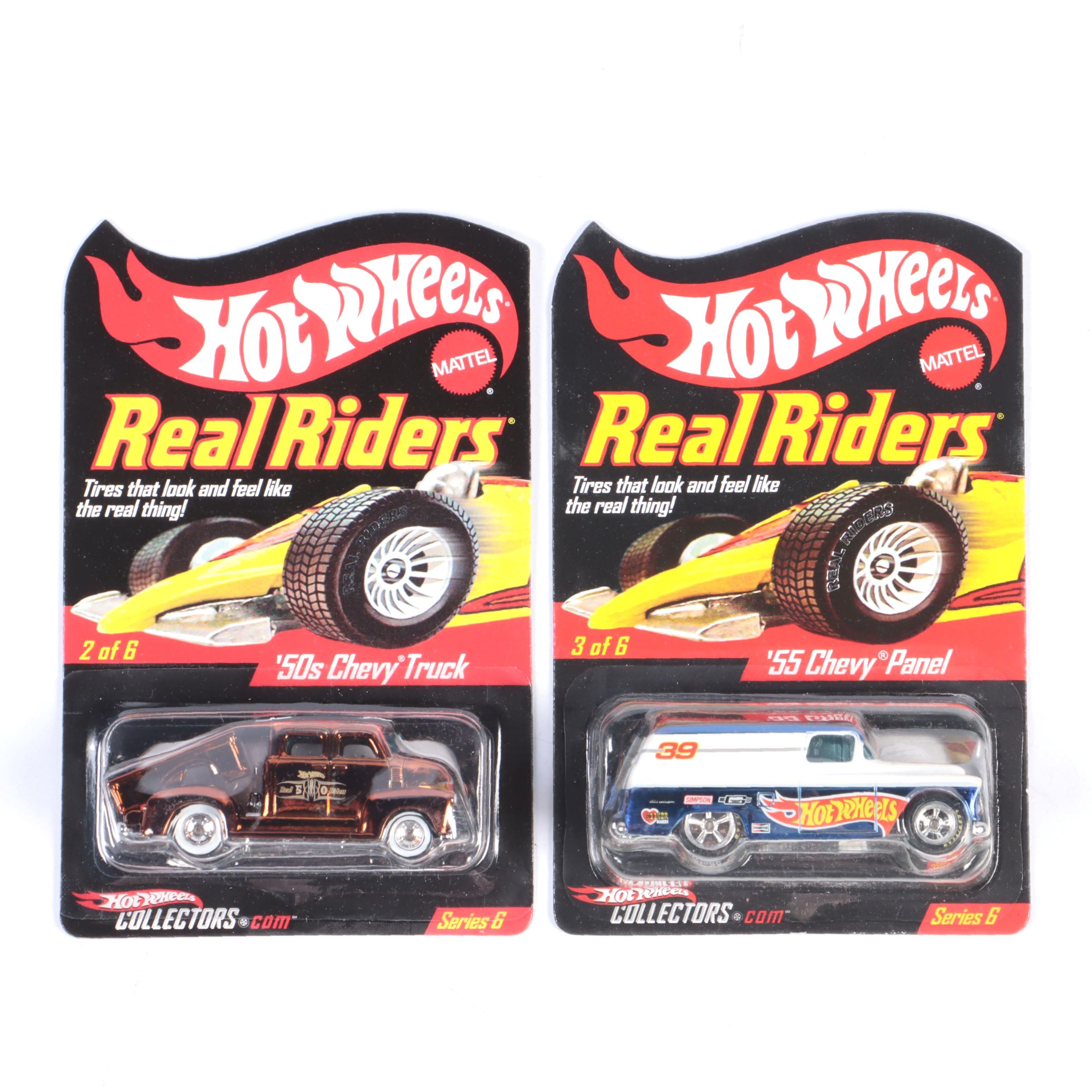 Hot Wheels Real Riders Series 6 Collector Diecast Cars | EBTH