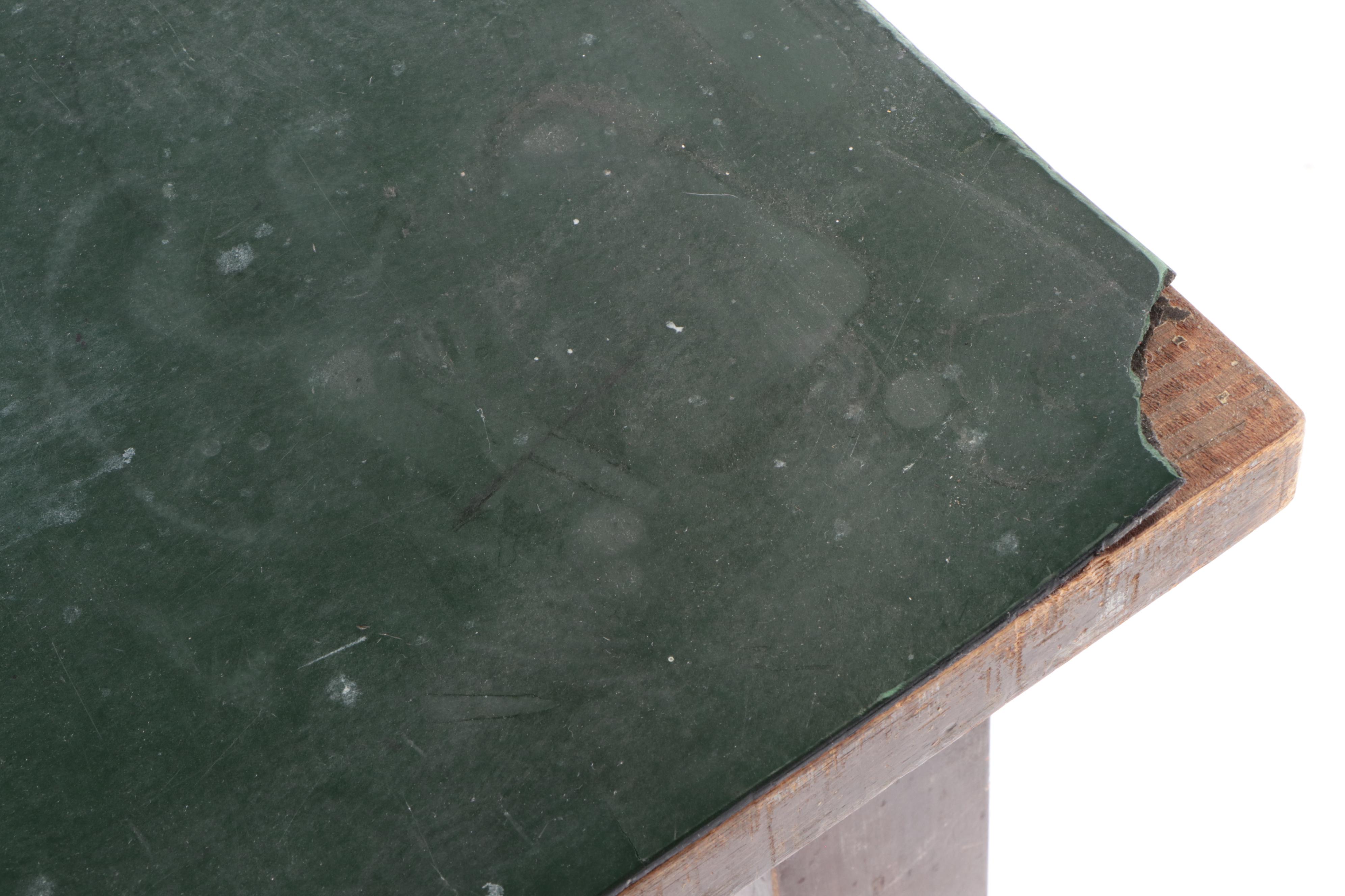 Vintage Wood and Laminate Top Laboratory Table | EBTH