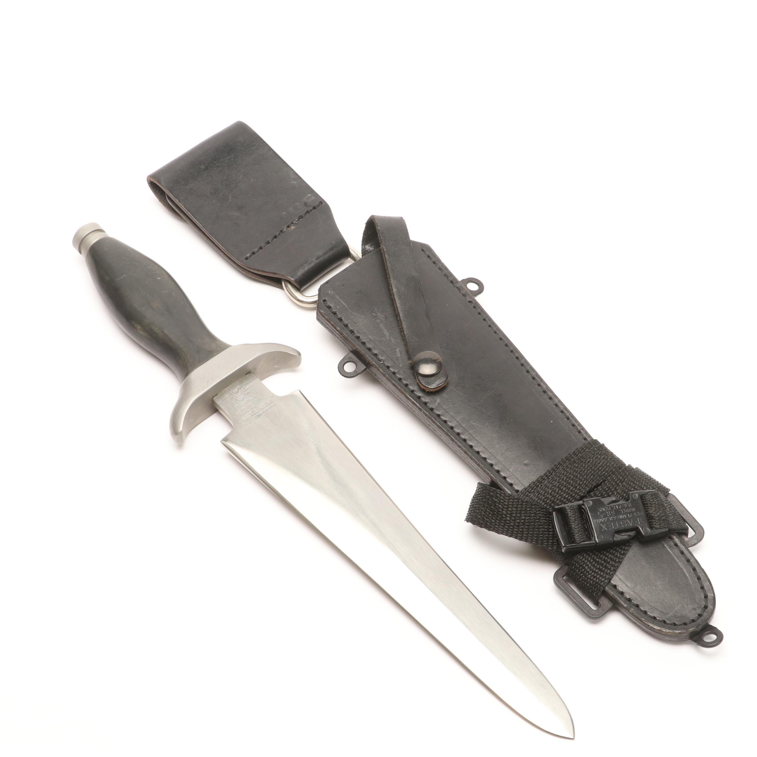 Crain Classics W.O.W. Battle Baton Knife with Sheath | Everything But ...
