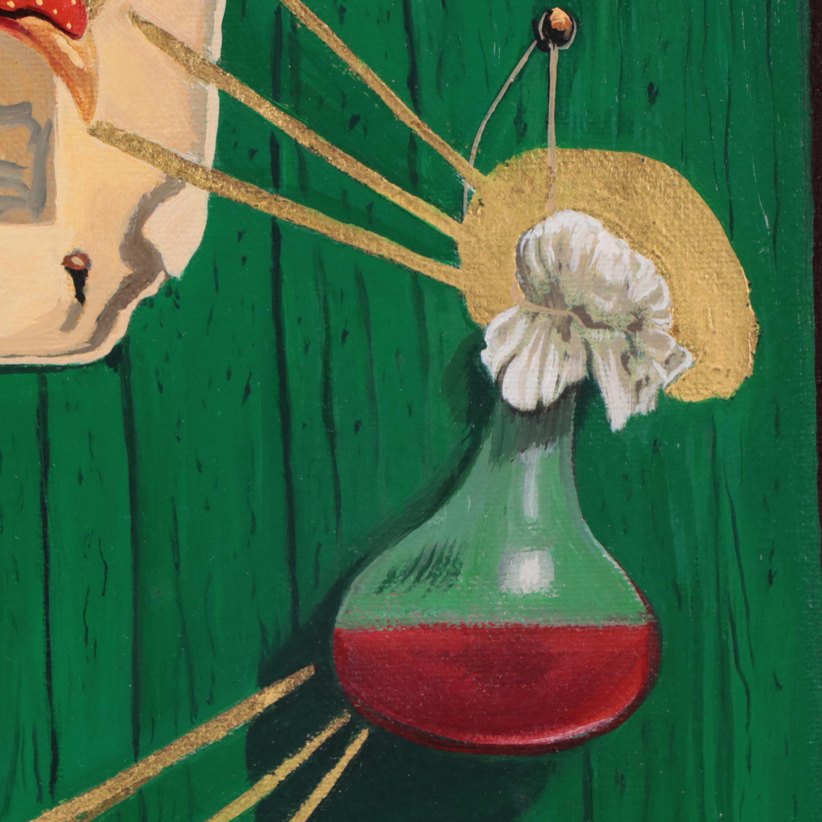 Michael Scott Oil Painting "The Juice and the Feather" | EBTH