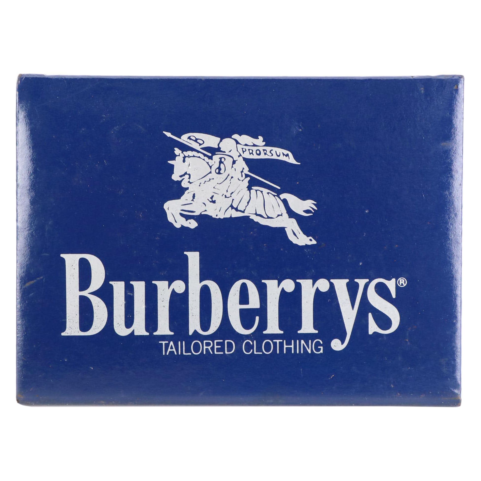Burberrys Tailored Clothing Retail Display Sign | EBTH