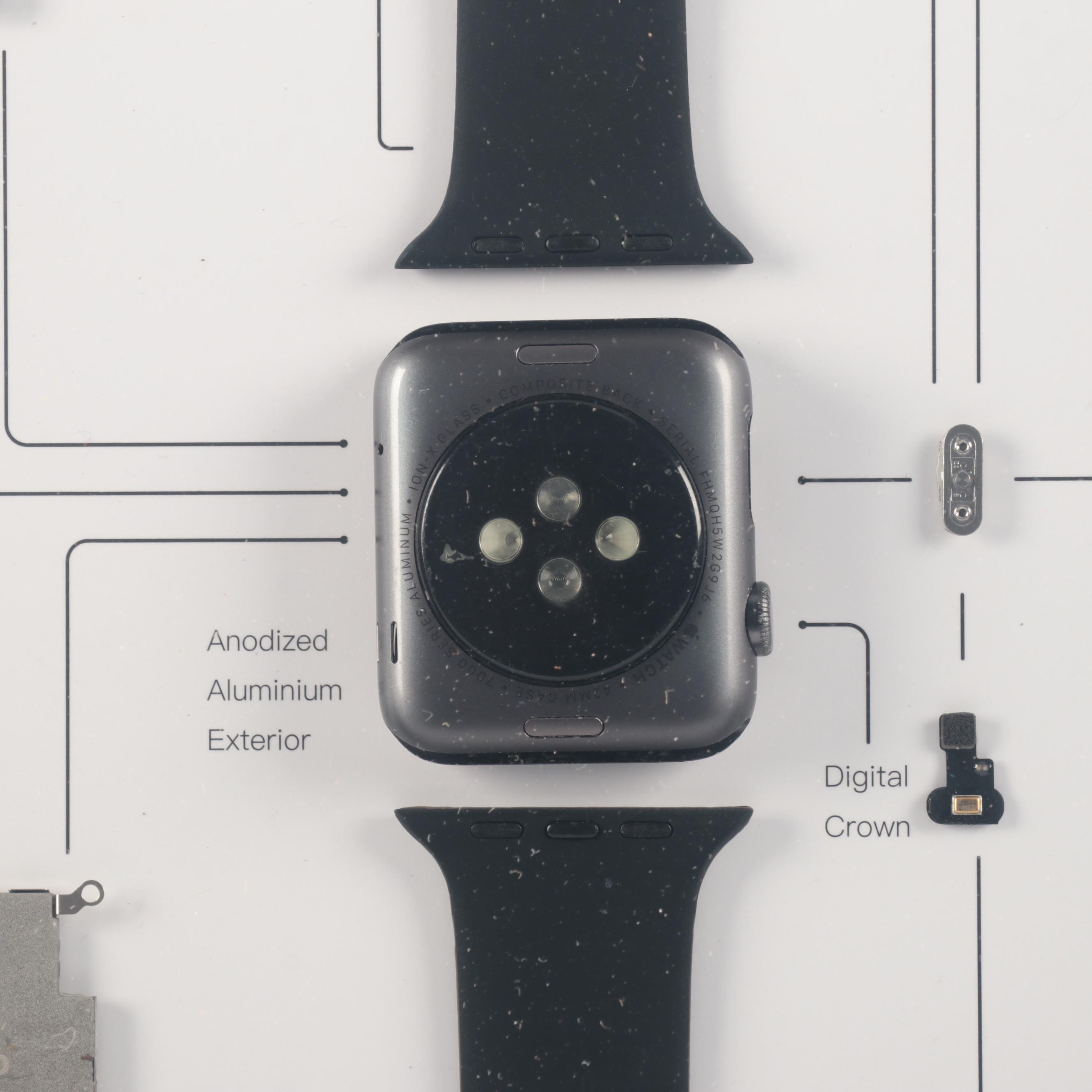 Disassembled Apple Watch and iPhone 3G | EBTH