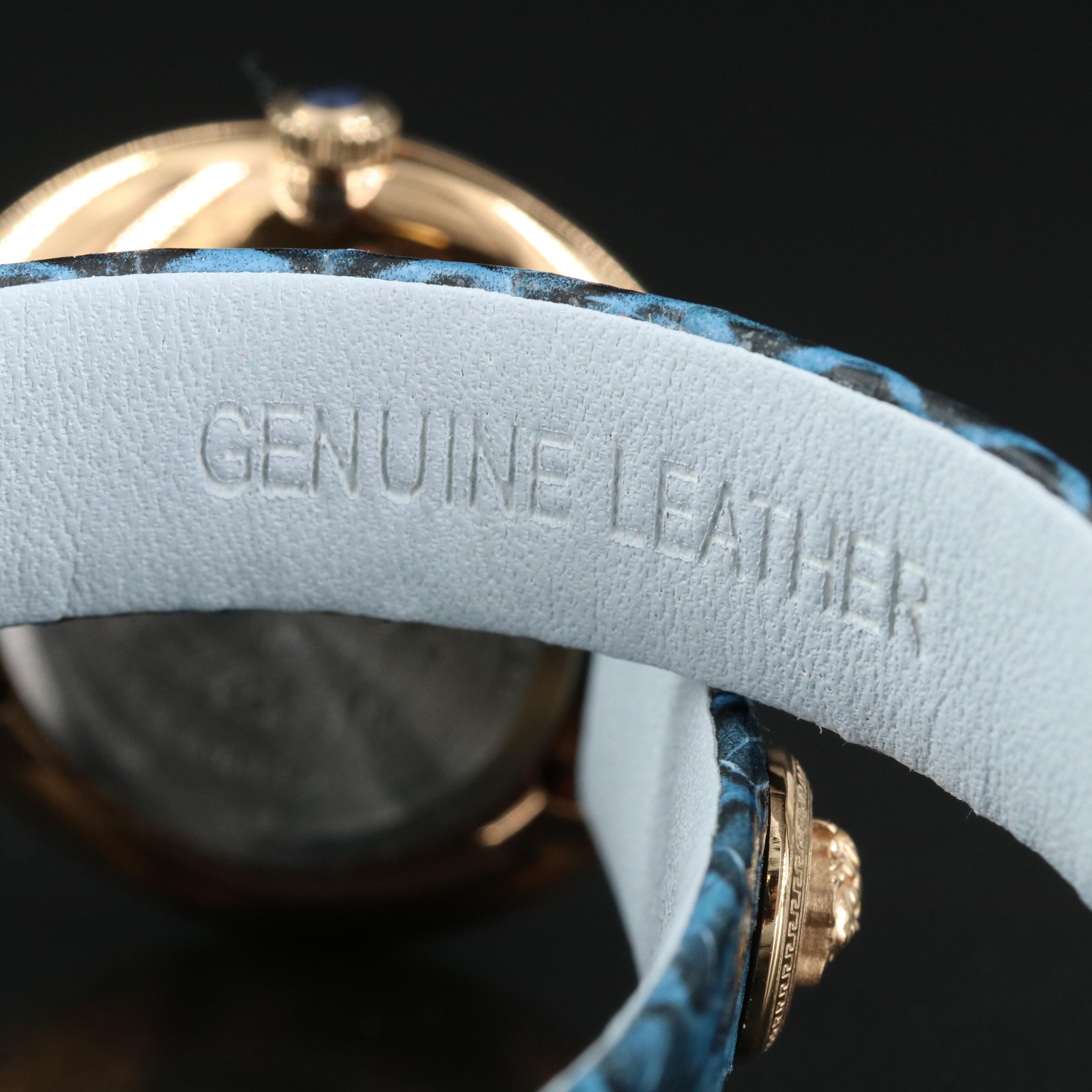 Versace Medusa Stud Icon with Wrap-Around Strap | EBTH