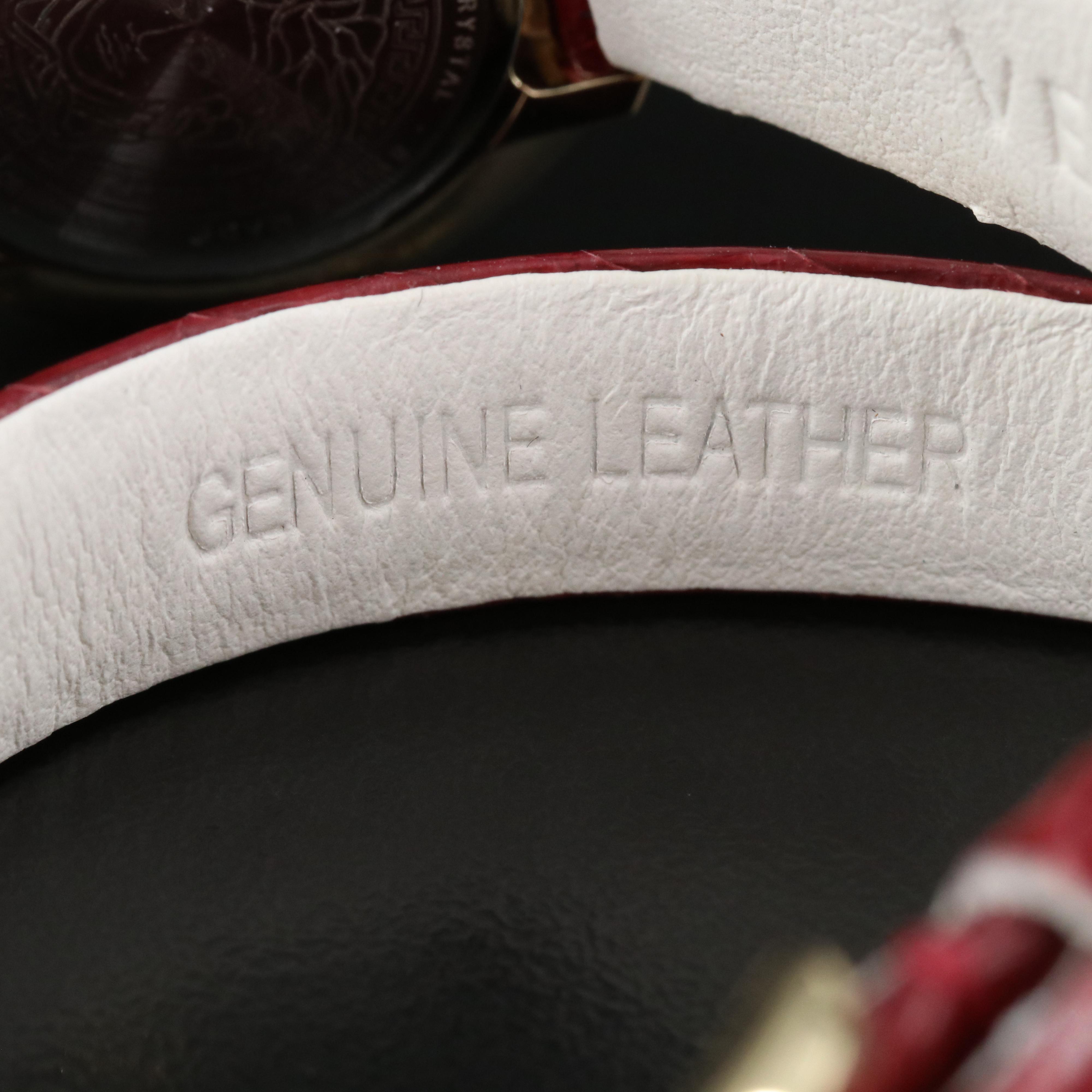 Versace Medusa Stud Icon Wristwatch with Wrap-Around Strap | EBTH