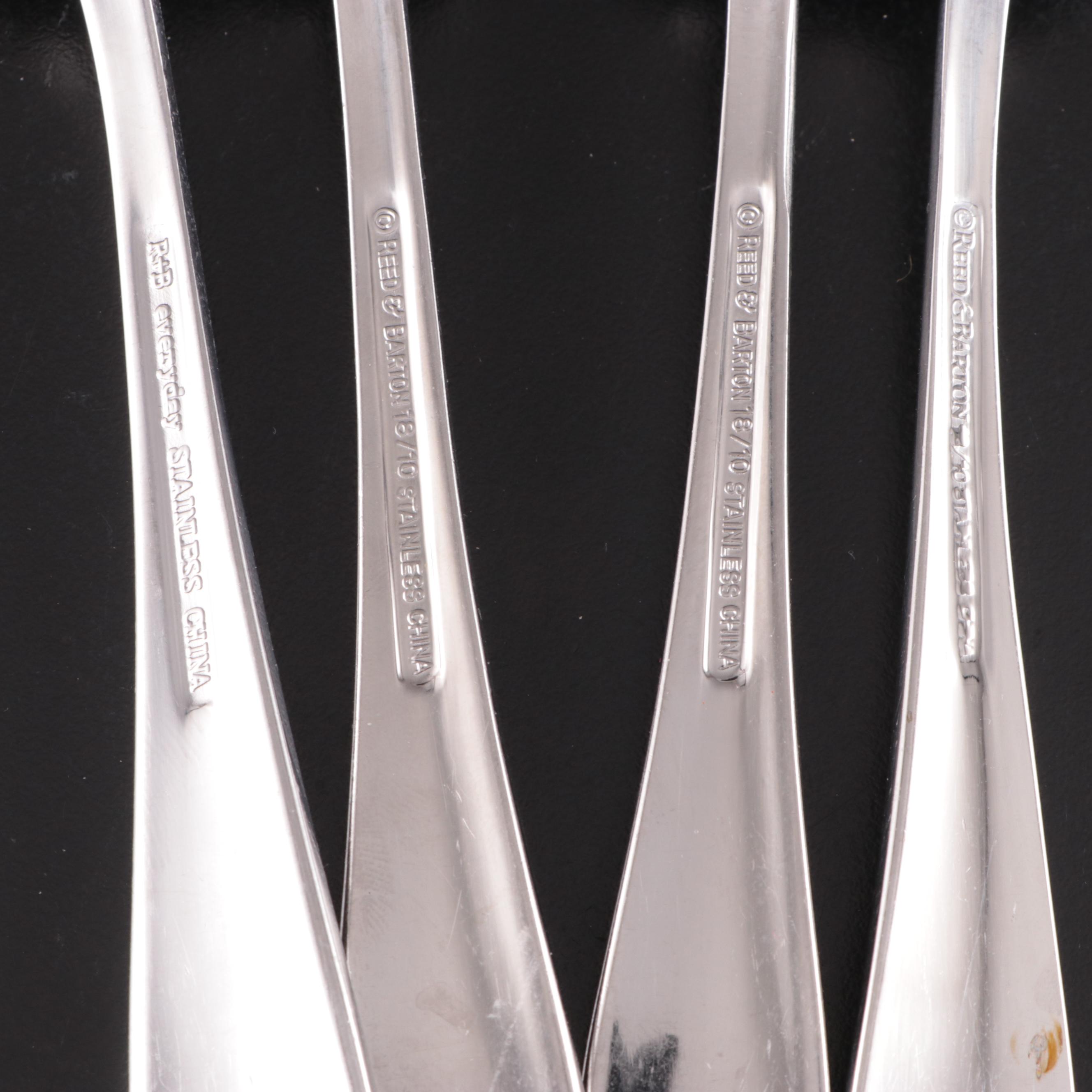 Reed & Barton Stainless Steel "Colby" Flatware, 2003-2010 | EBTH