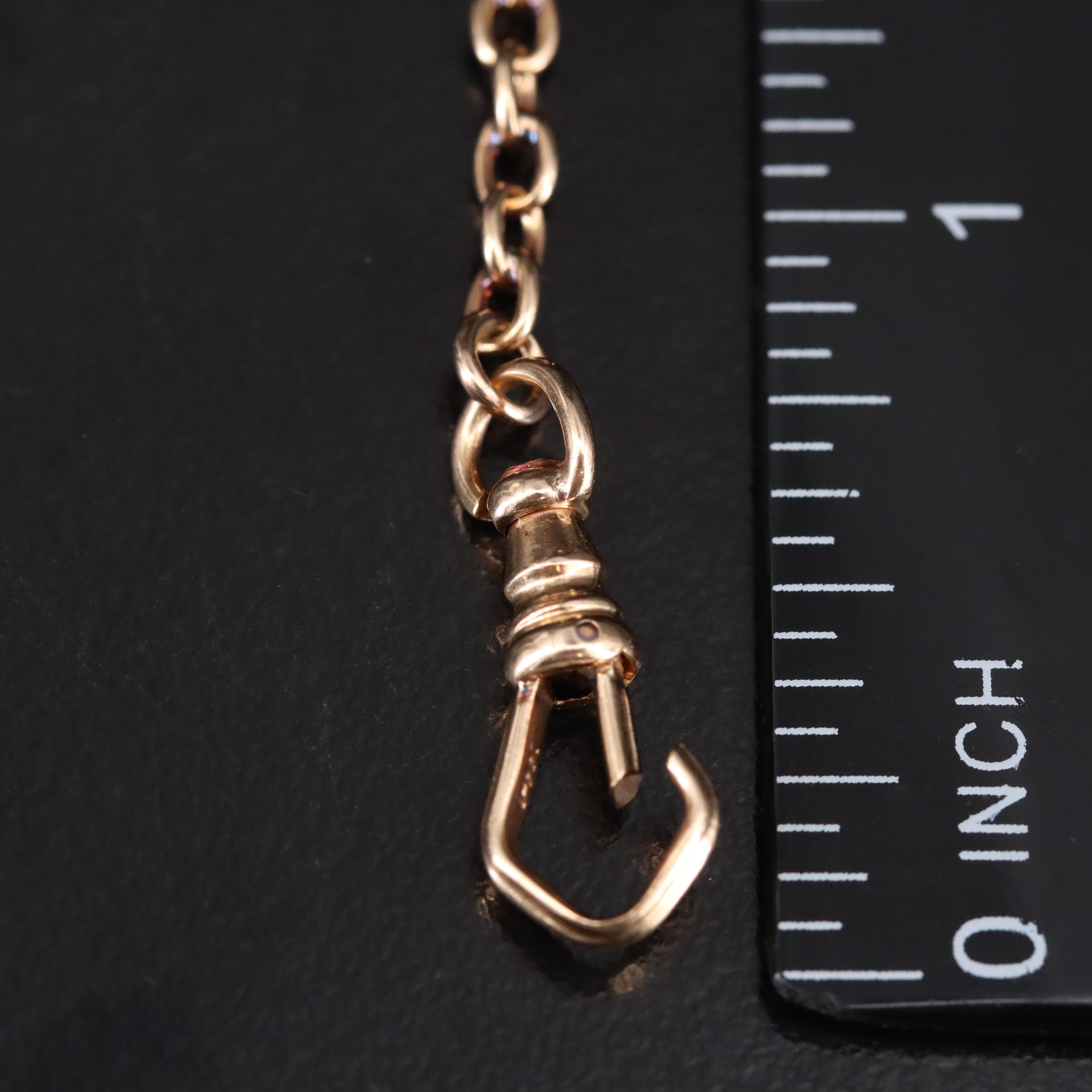 Vintage 14K Watch Chain | EBTH