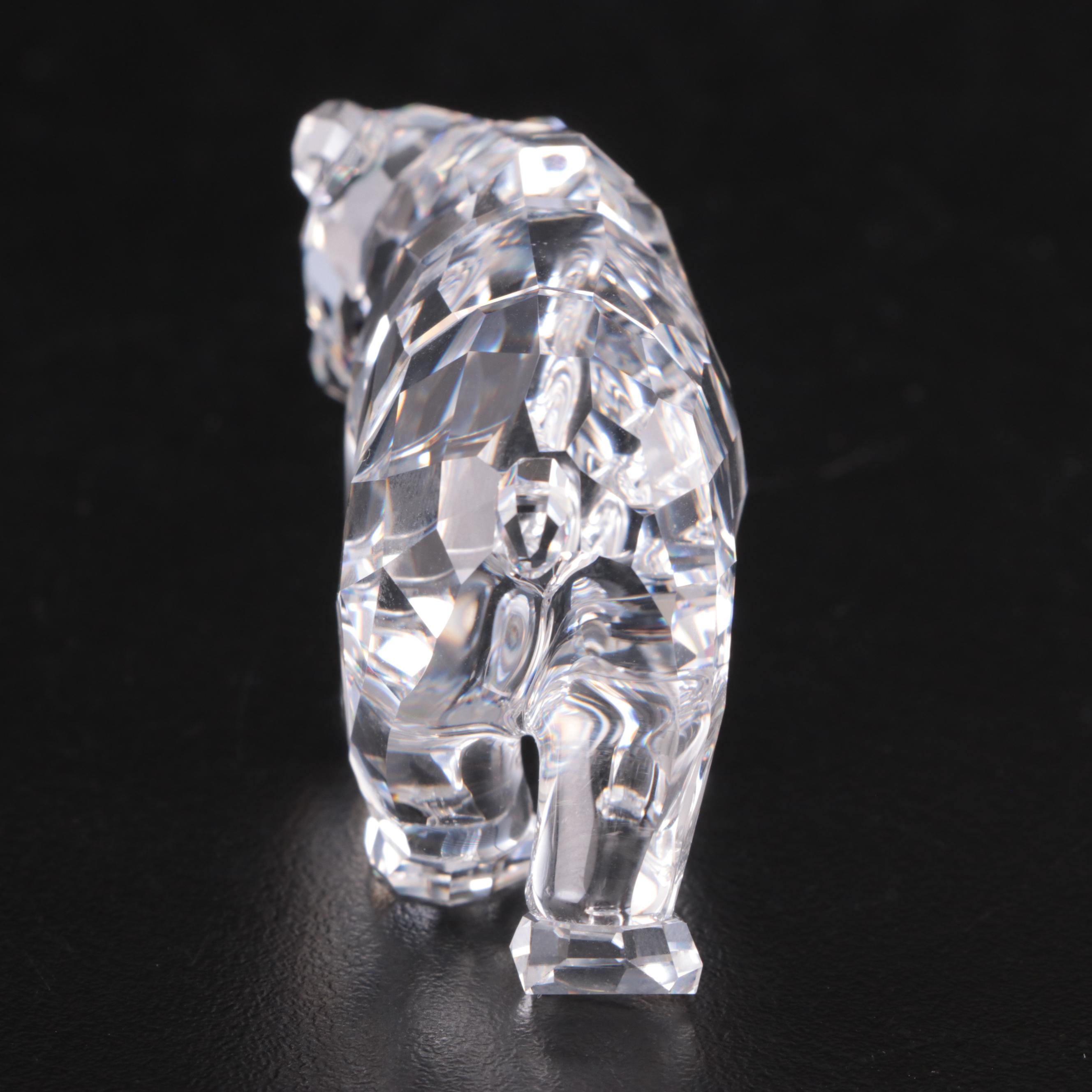 Swarovski Crystal Bear Figurines | EBTH