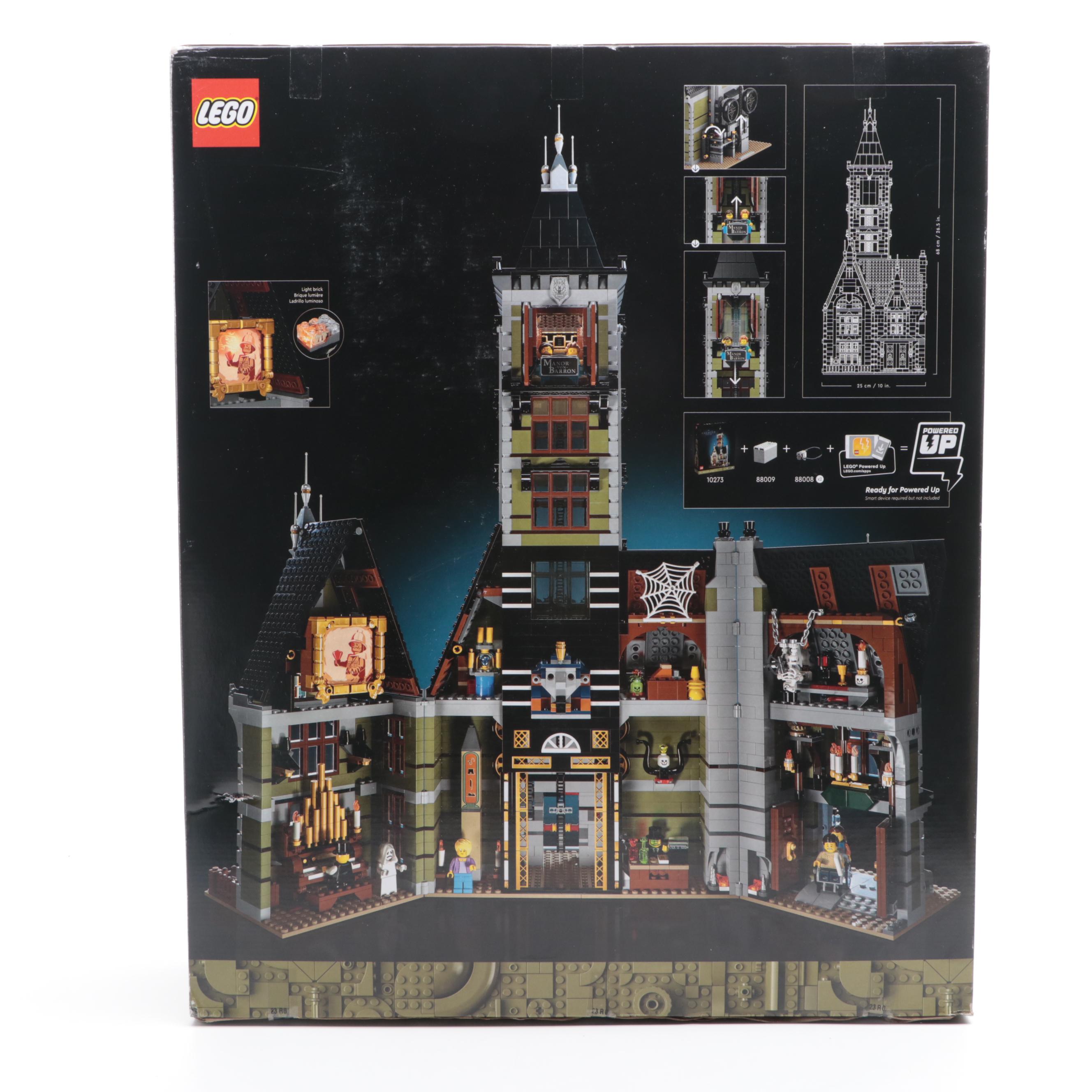 LEGO Fairground Collection Haunted House Construction Set, 2020 ...