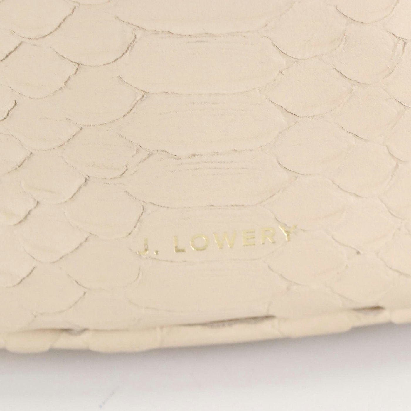 J. Lowery Handbag in Python Effect Leather with Detachable Chain Link ... J. Lowery Handbag in Python Effect Leather with Detachable Chain Link ...