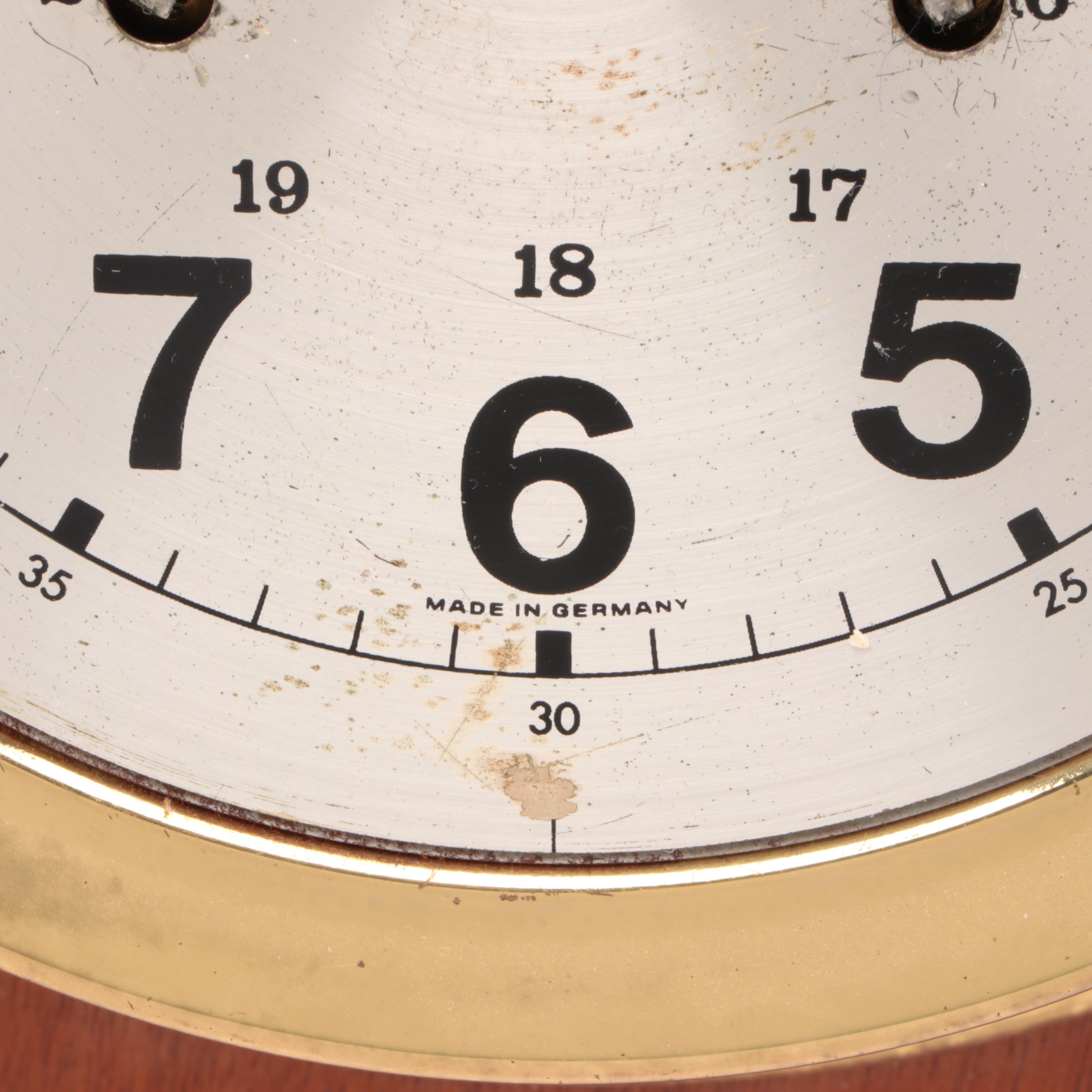Wempe Chronometerwerke German Ship's Clock, Mid-20th Century | EBTH