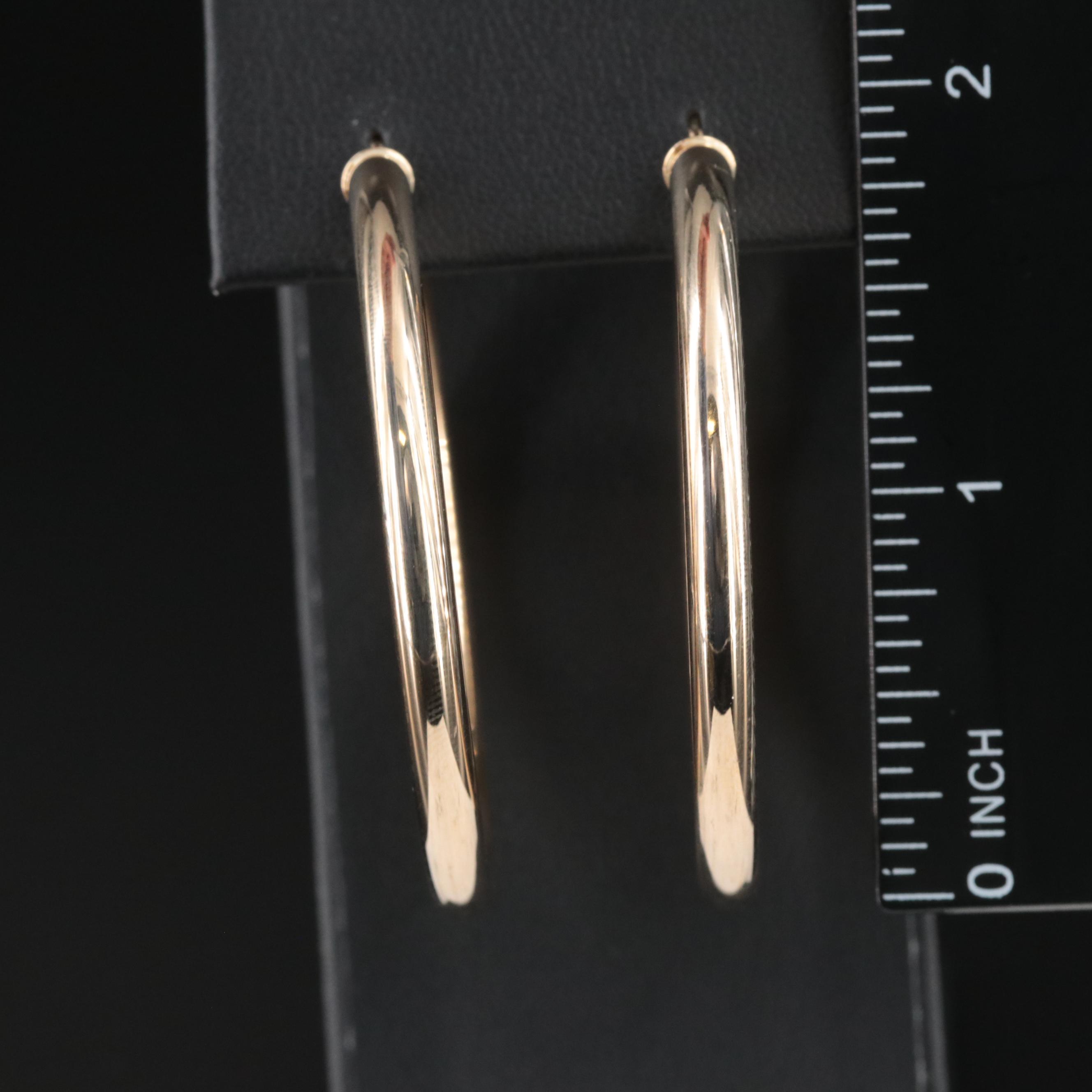 14K Hoop Earrings | EBTH