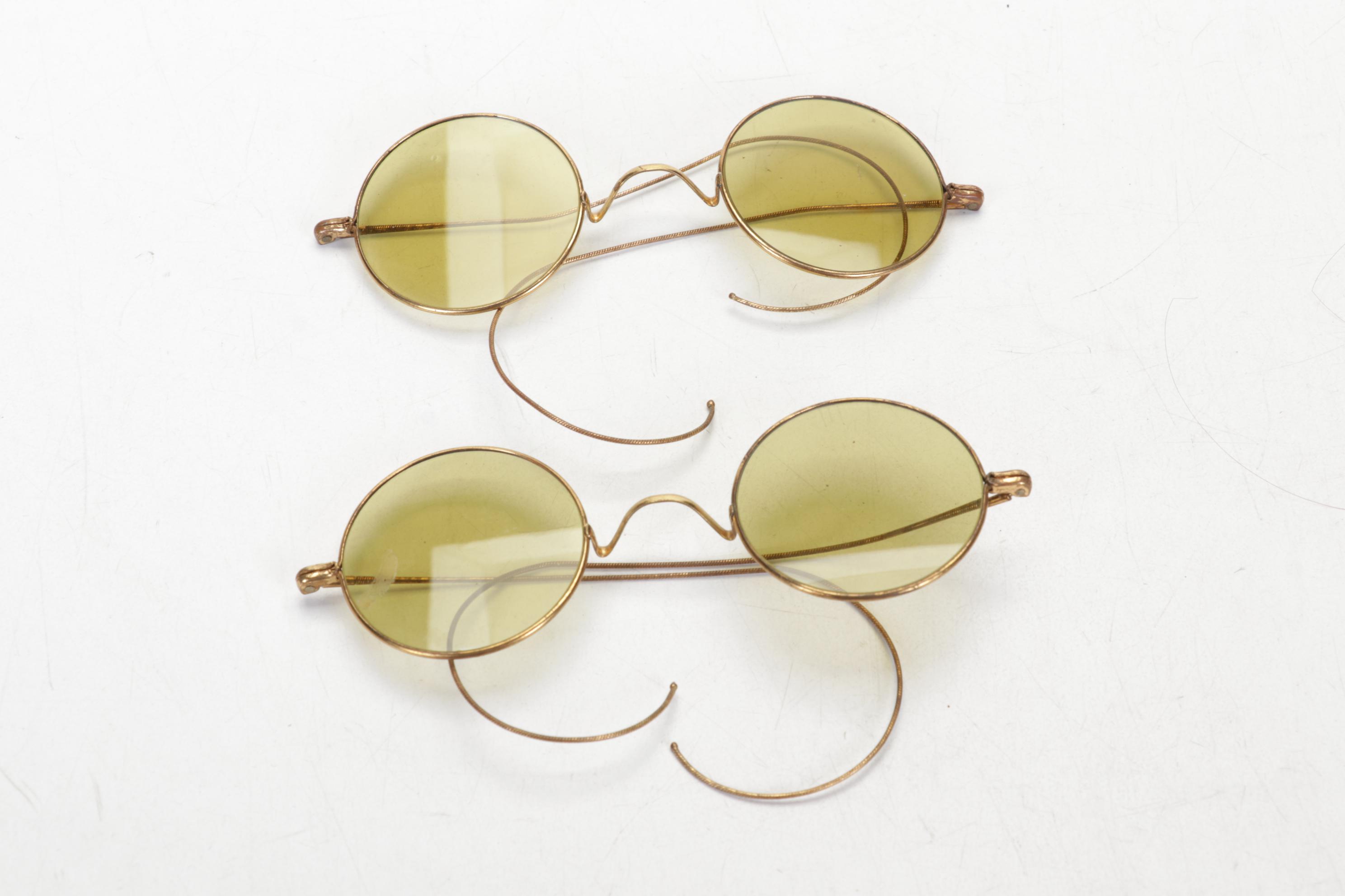 Pince-Nez, Temple Spectacles and Other Glasses, Late 19th/ Early 20th ...