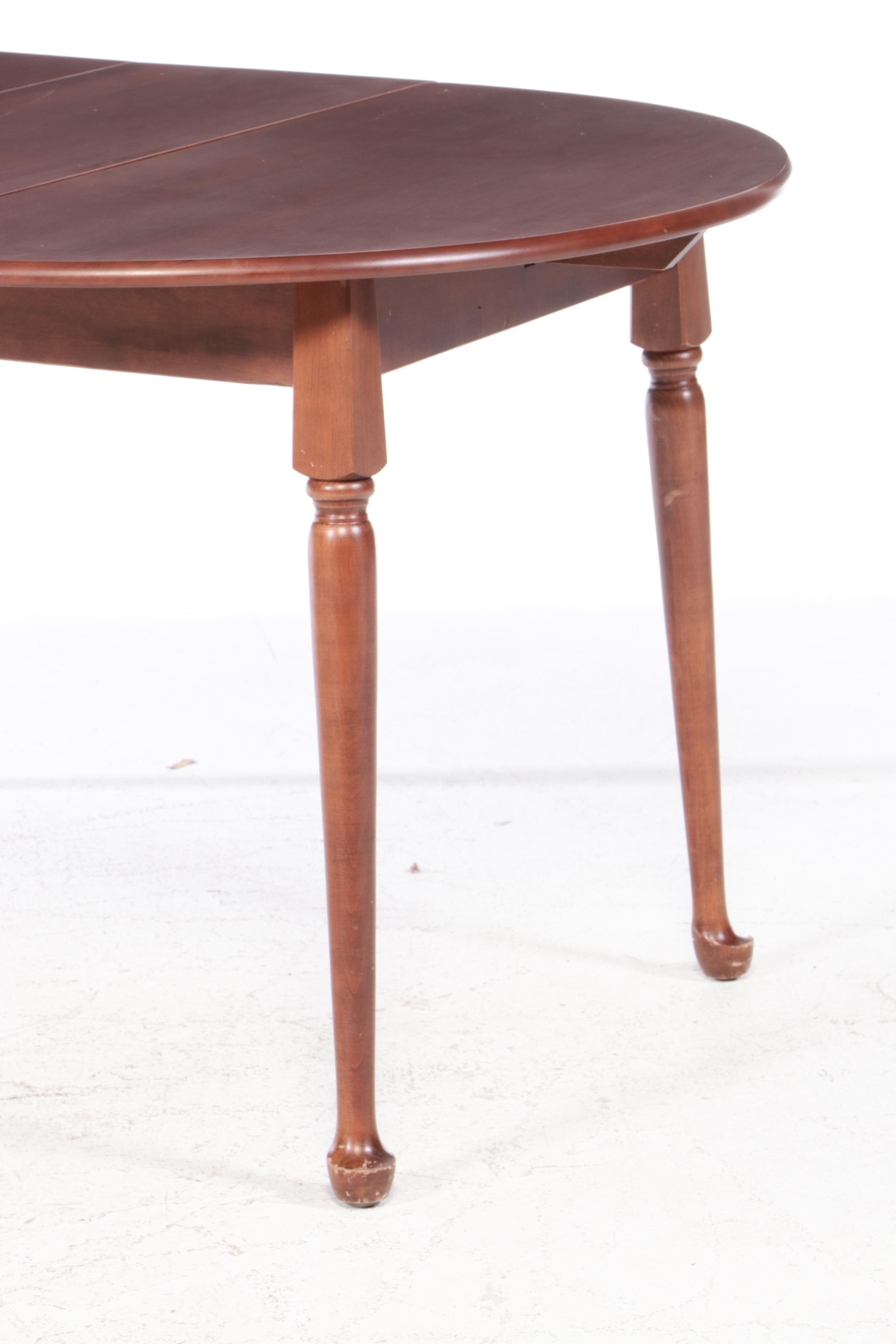 Five-Piece Moosehead Furniture Colonial Style Maple Dining Set in ...