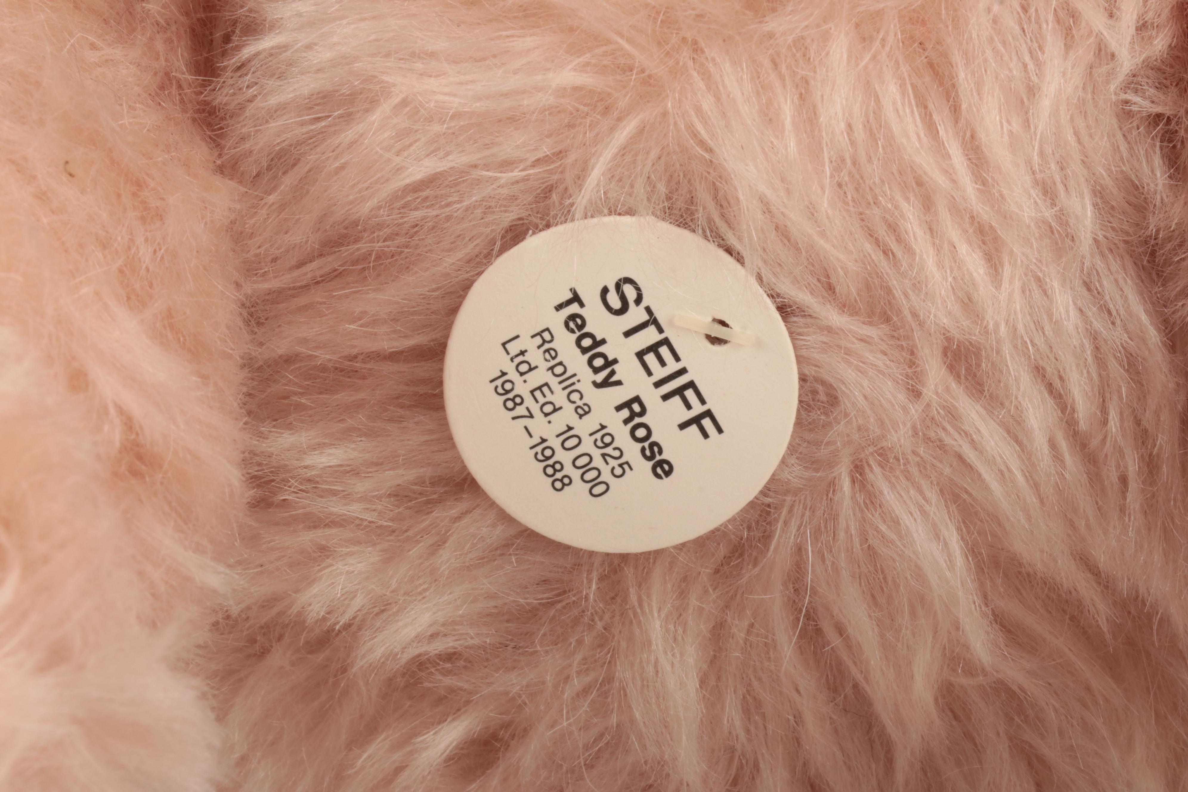 Steiff Limited Edition "Teddy Rose" Replica and Other Teddy Bear | EBTH