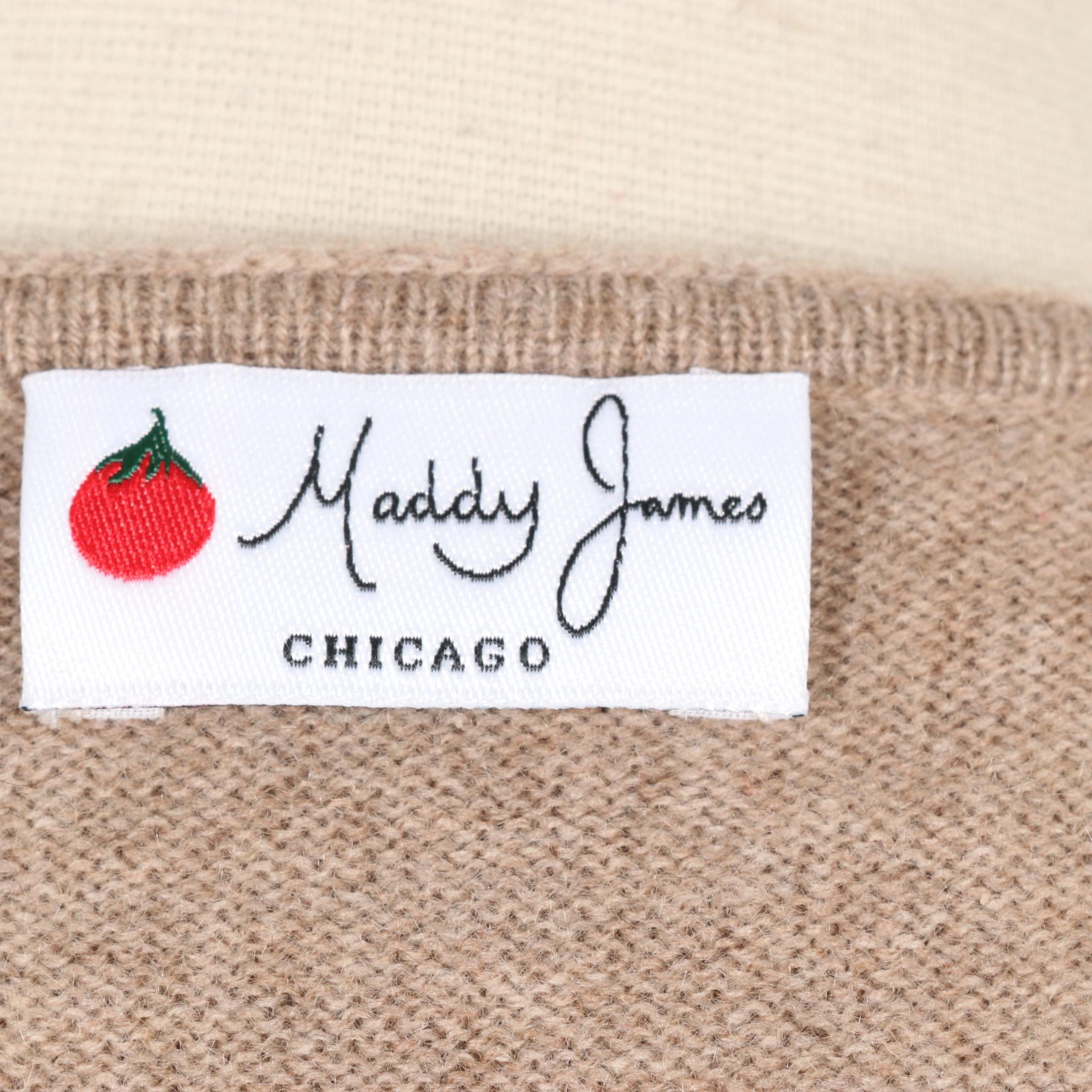 Maddy James Cashmere Long Duster Cardigan with Tie Belt | EBTH