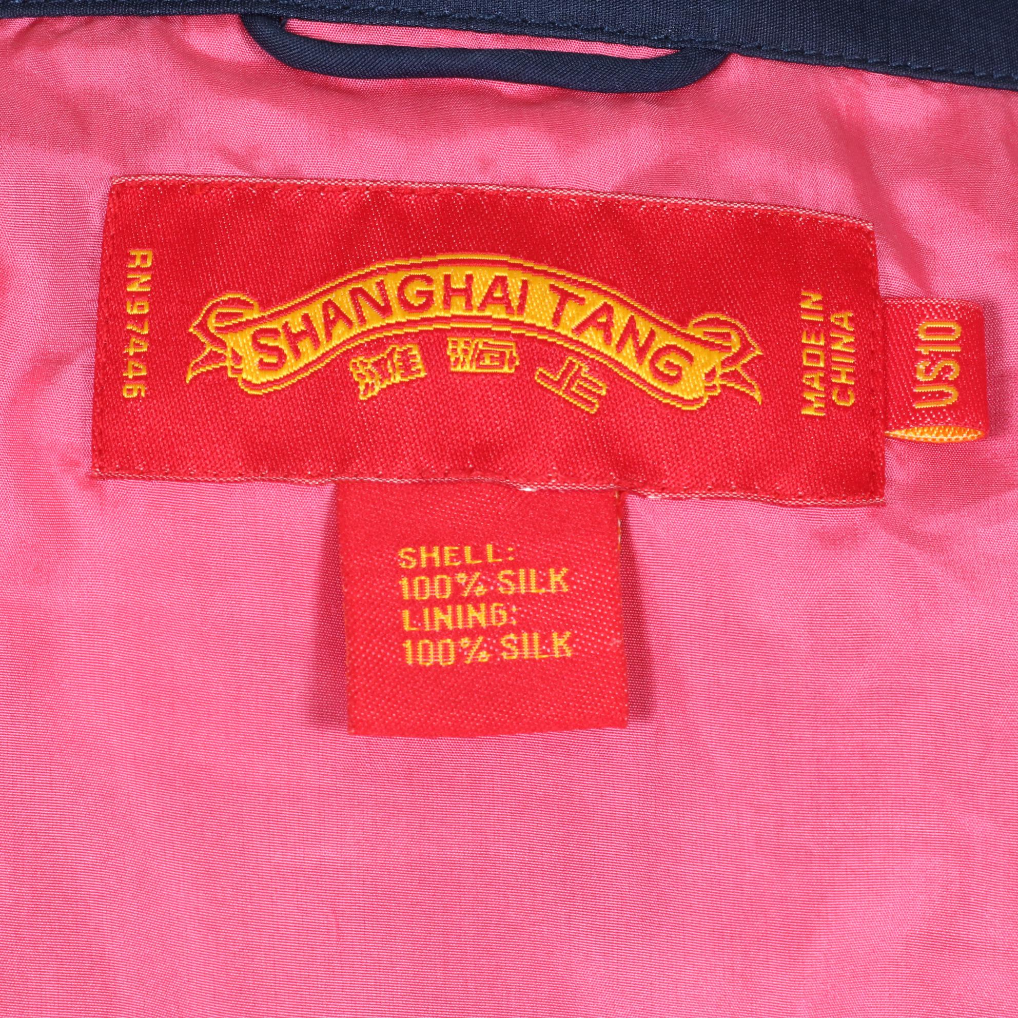 Shanghai Tang Silk "Tang" Jacket In Vivid Floral | EBTH