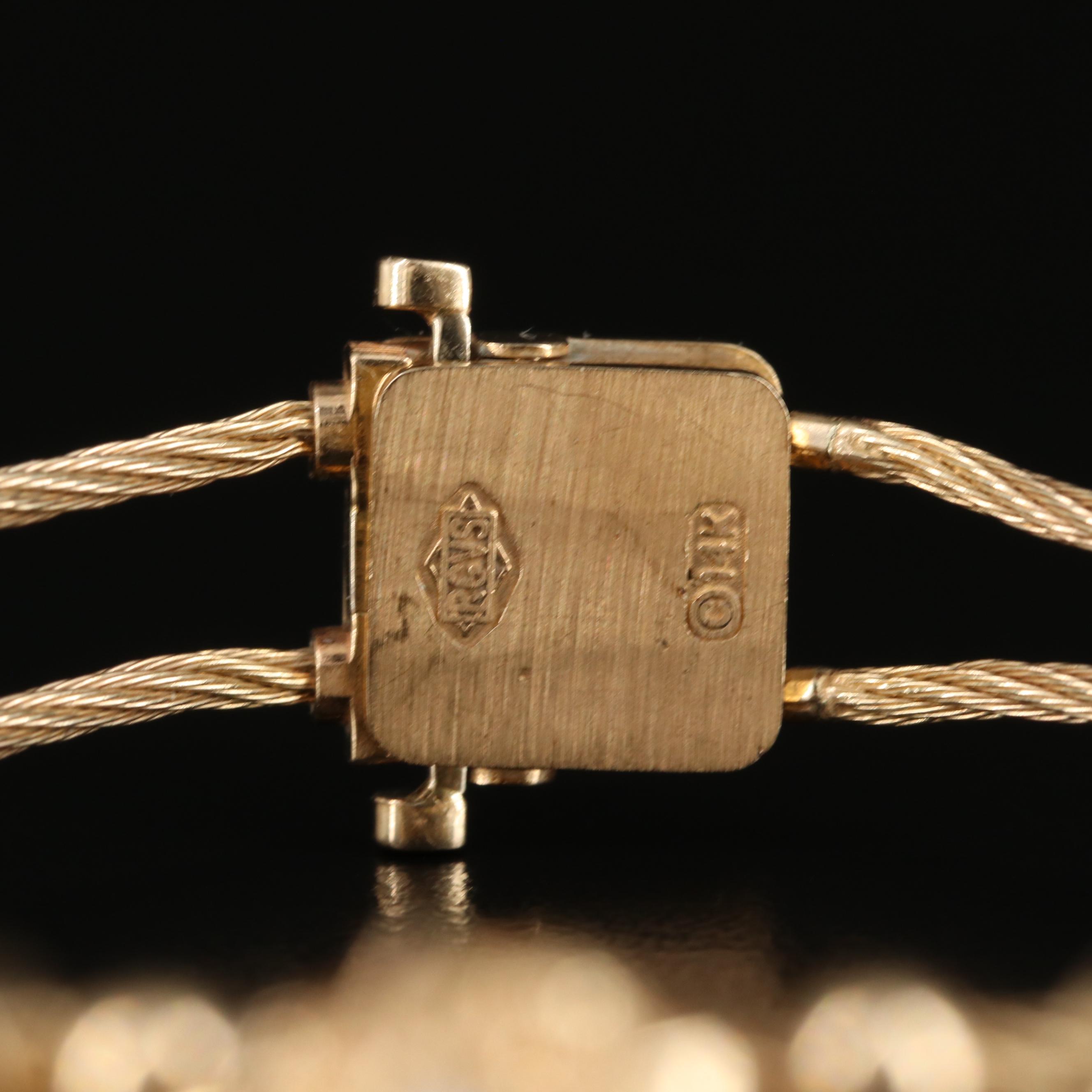 Richard Glatter 14K Slide Charm Bracelet Including Seed Pearl and ...