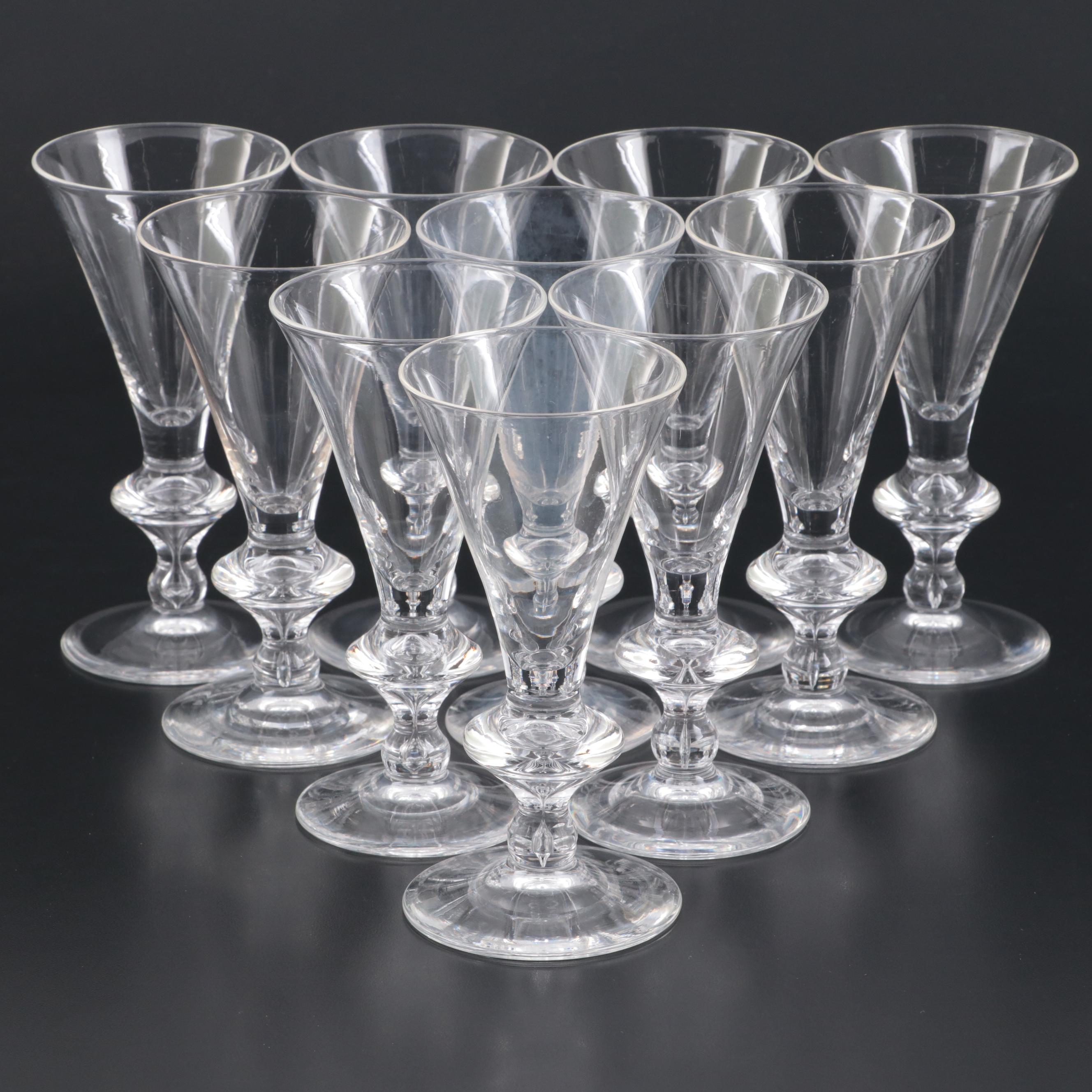 Steuben Wine Glasses for Marshall Field & Co. Steuben Glass Room ...