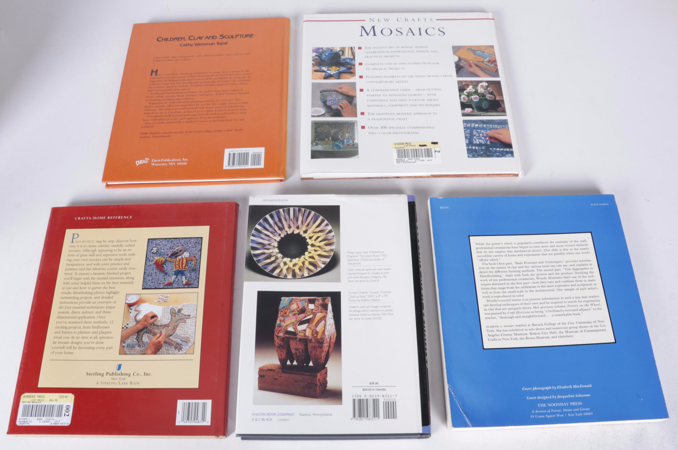 Instructional Art Books on Mosaics, Ceramics and More with Mini Kiln | EBTH