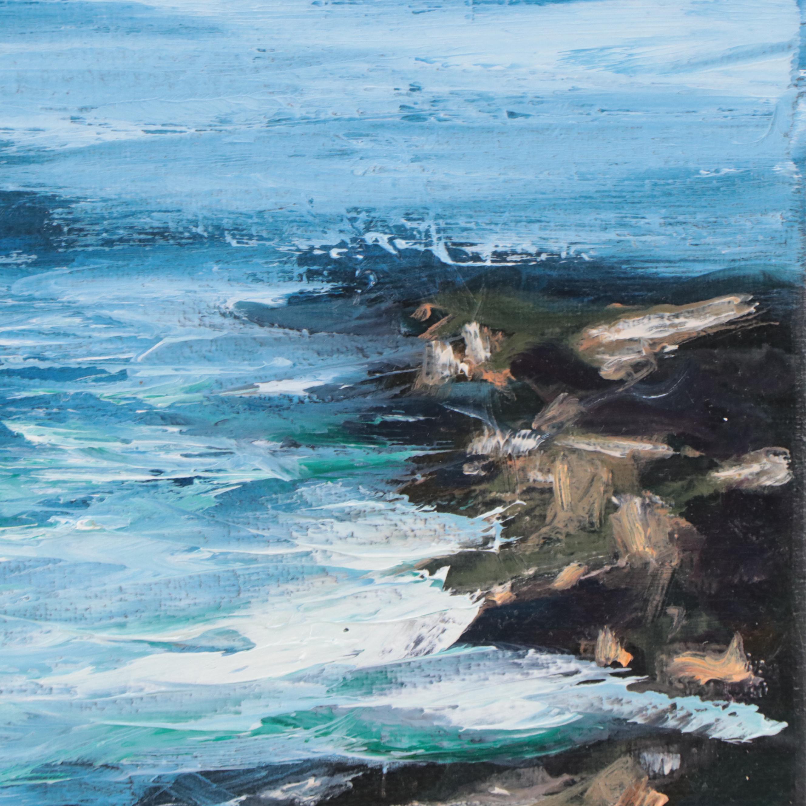 José M. Lima Seascape Oil Painting, 2023 | EBTH