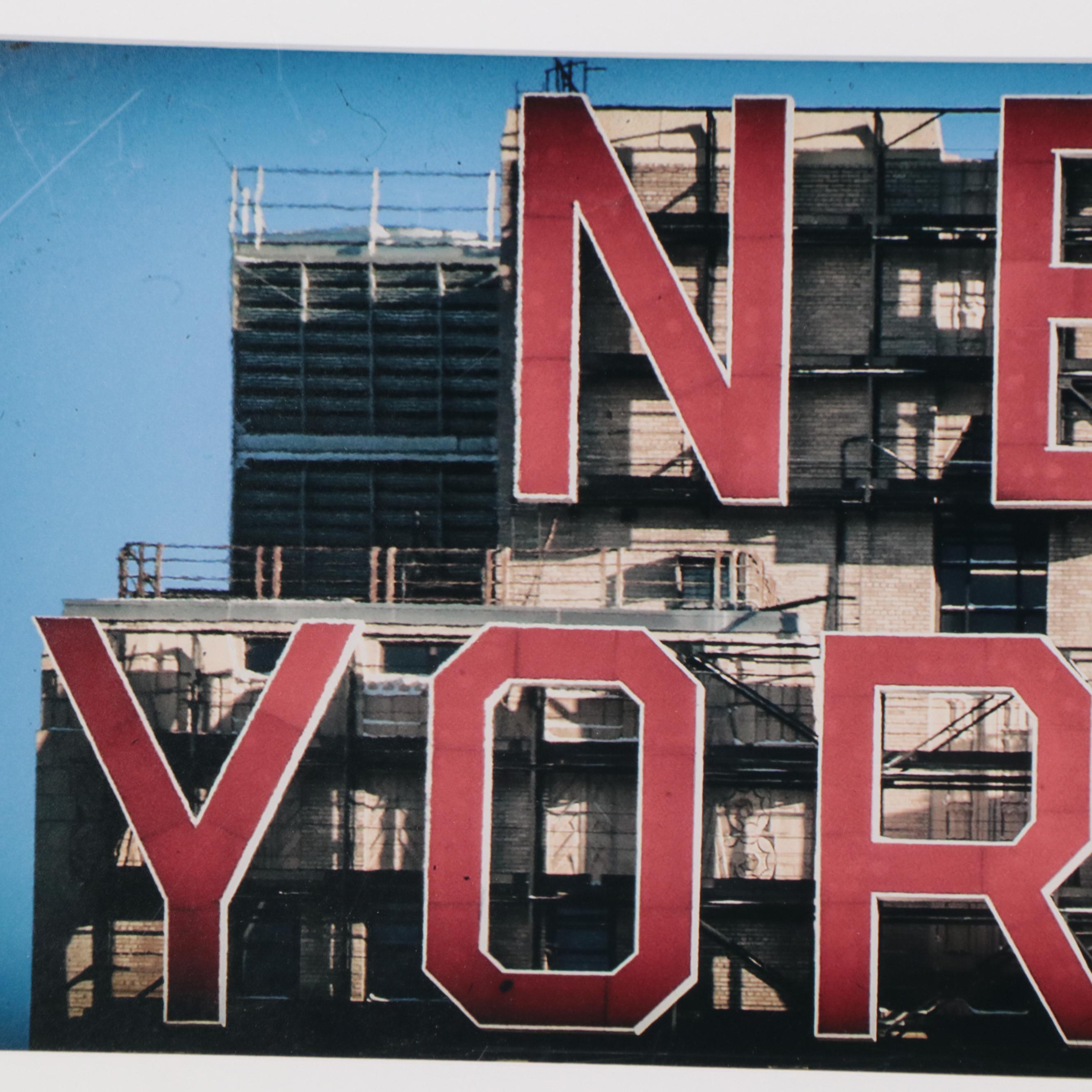 Chromogenic Color Photograph "New Yorker" | EBTH
