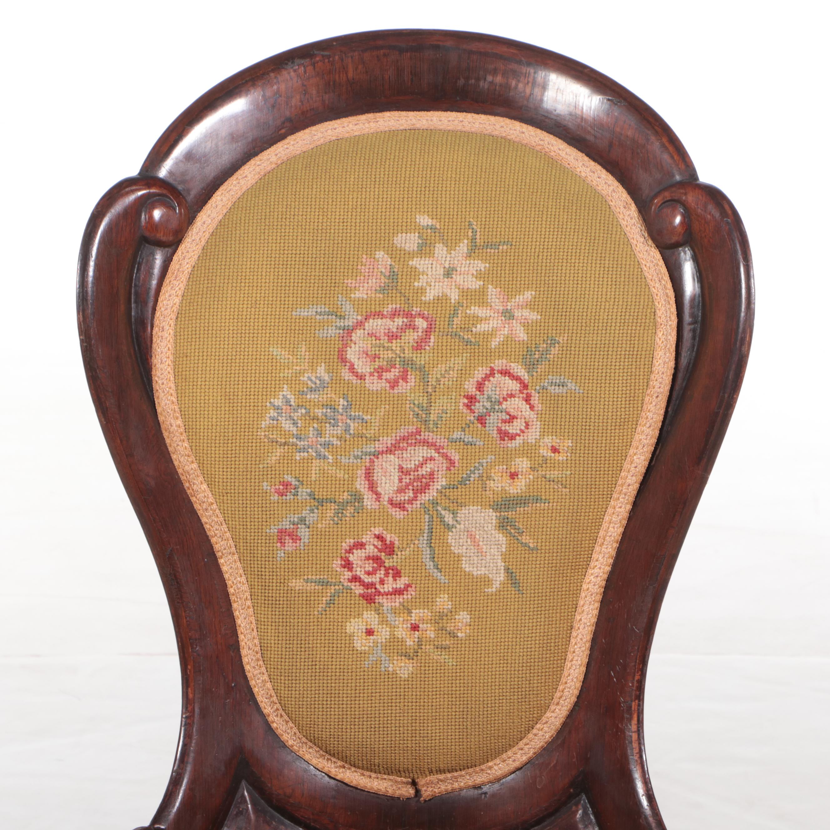 Attr. to John Henry Belter Rococo Revival Laminated Rosewood Parlor ...