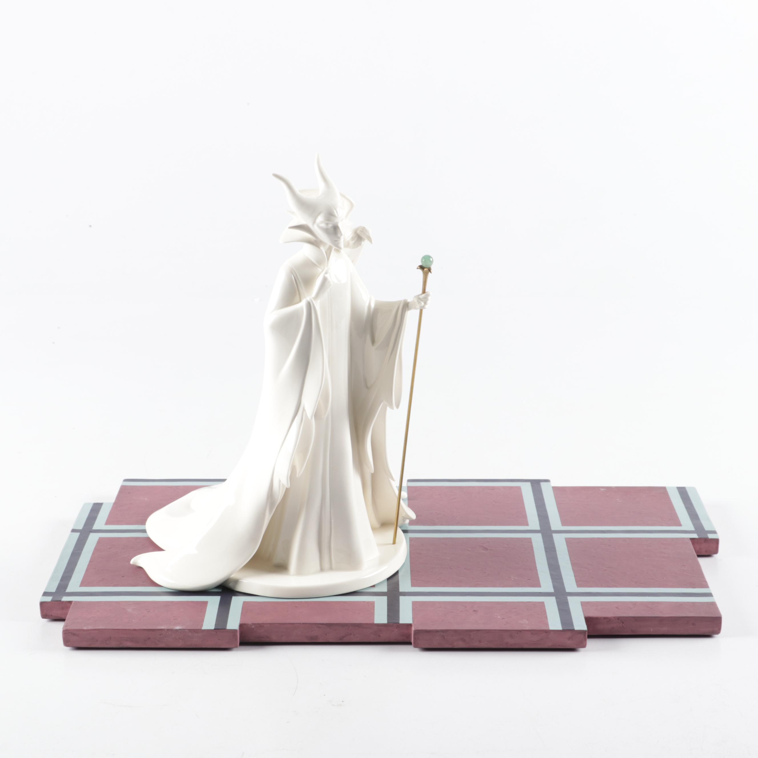 Walt Disney Classics Collection "Evil Enchantress" Whiteware Ceramic ...