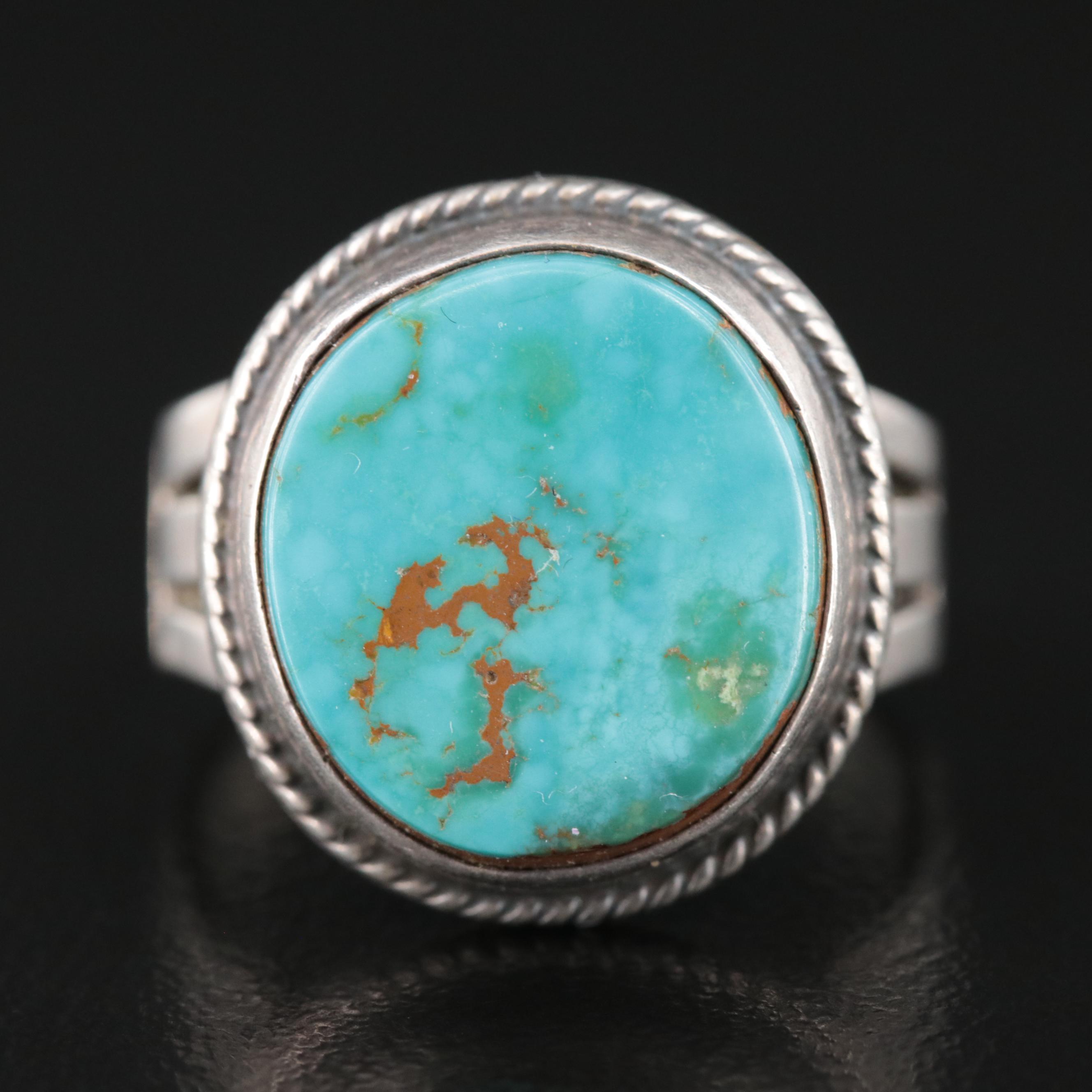 Sterling Turquoise Ring | EBTH