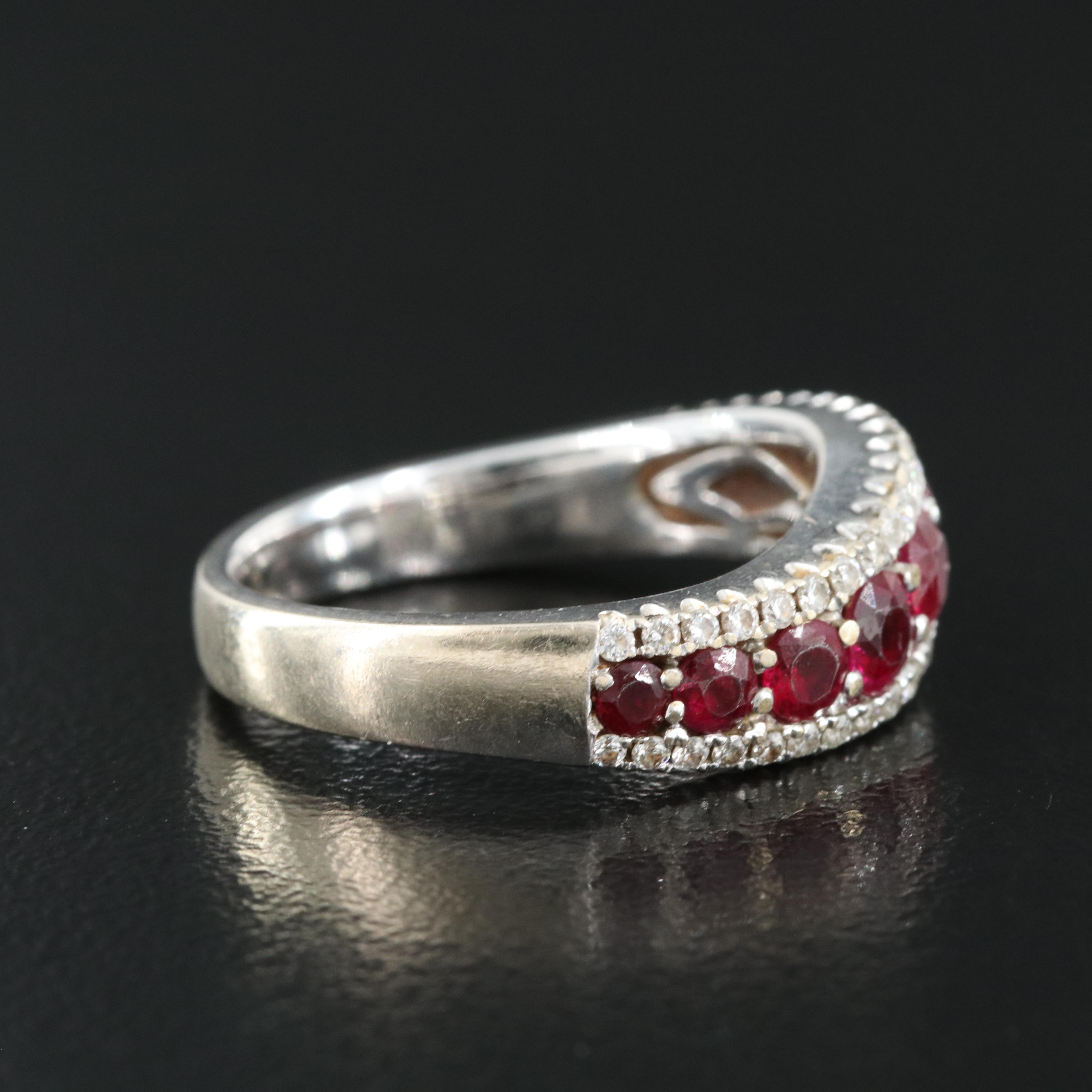 Chérie-Dori 18K Ruby and Diamond Ring | EBTH