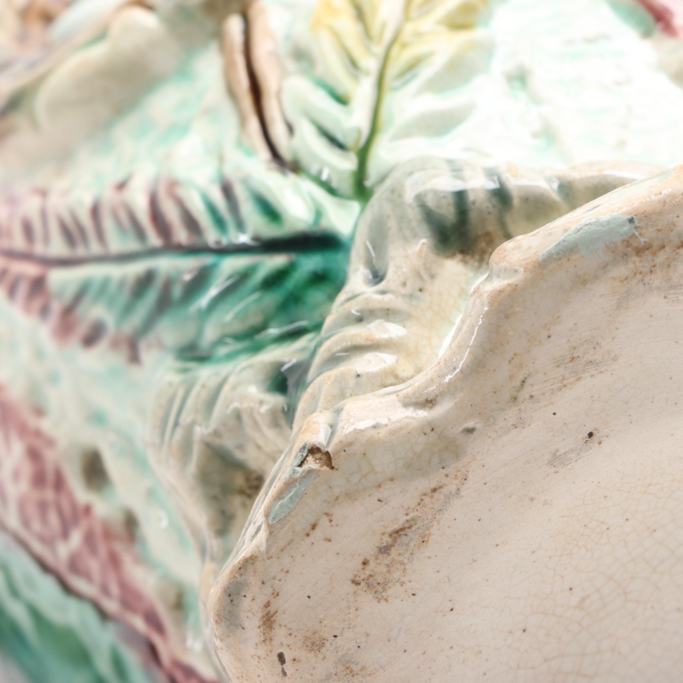 Shorter and Boulton Style English Majolica Pitcher, Late 19th Century ...