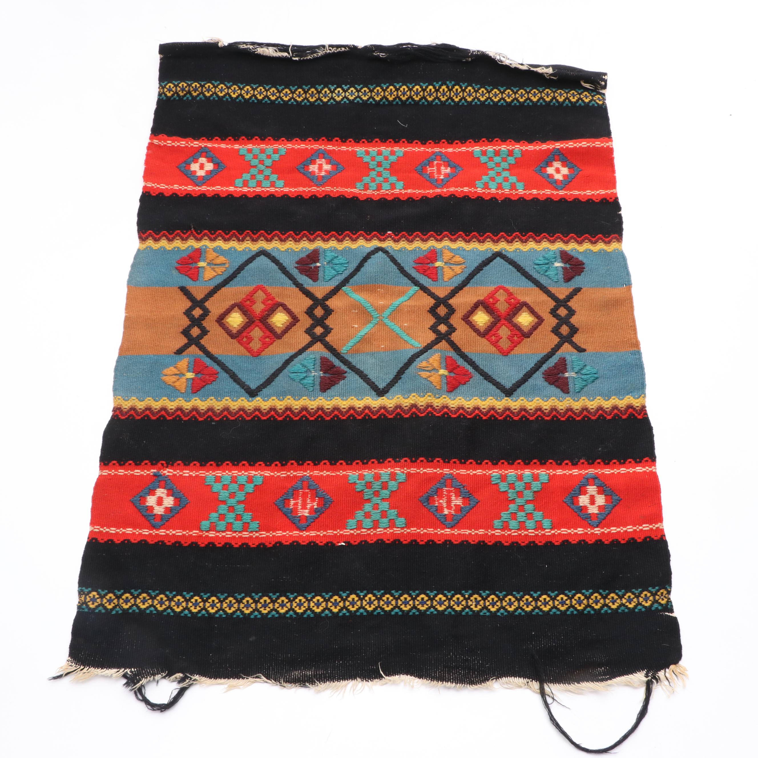 Puerto Rican Hand-Painted Gourd Birdhouses and Woven Textile | EBTH