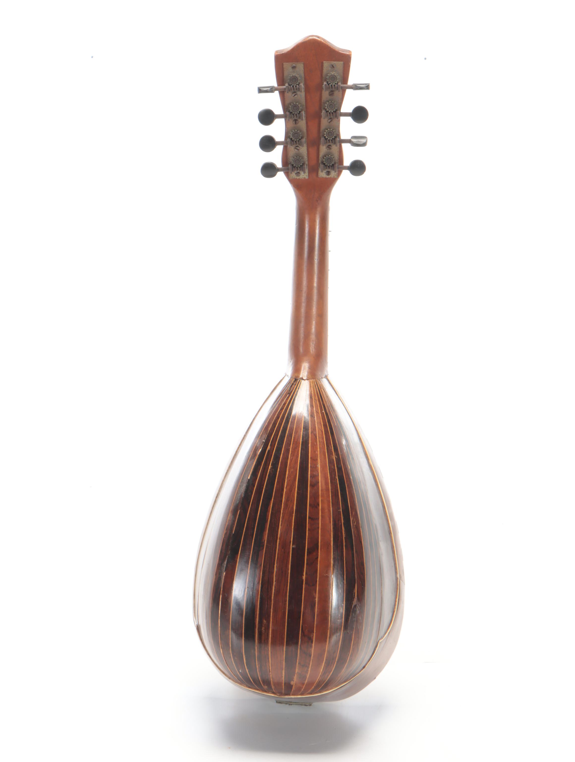 Midland Mother-of-Pearl Inlay Wood Bowlback Mandolin | EBTH
