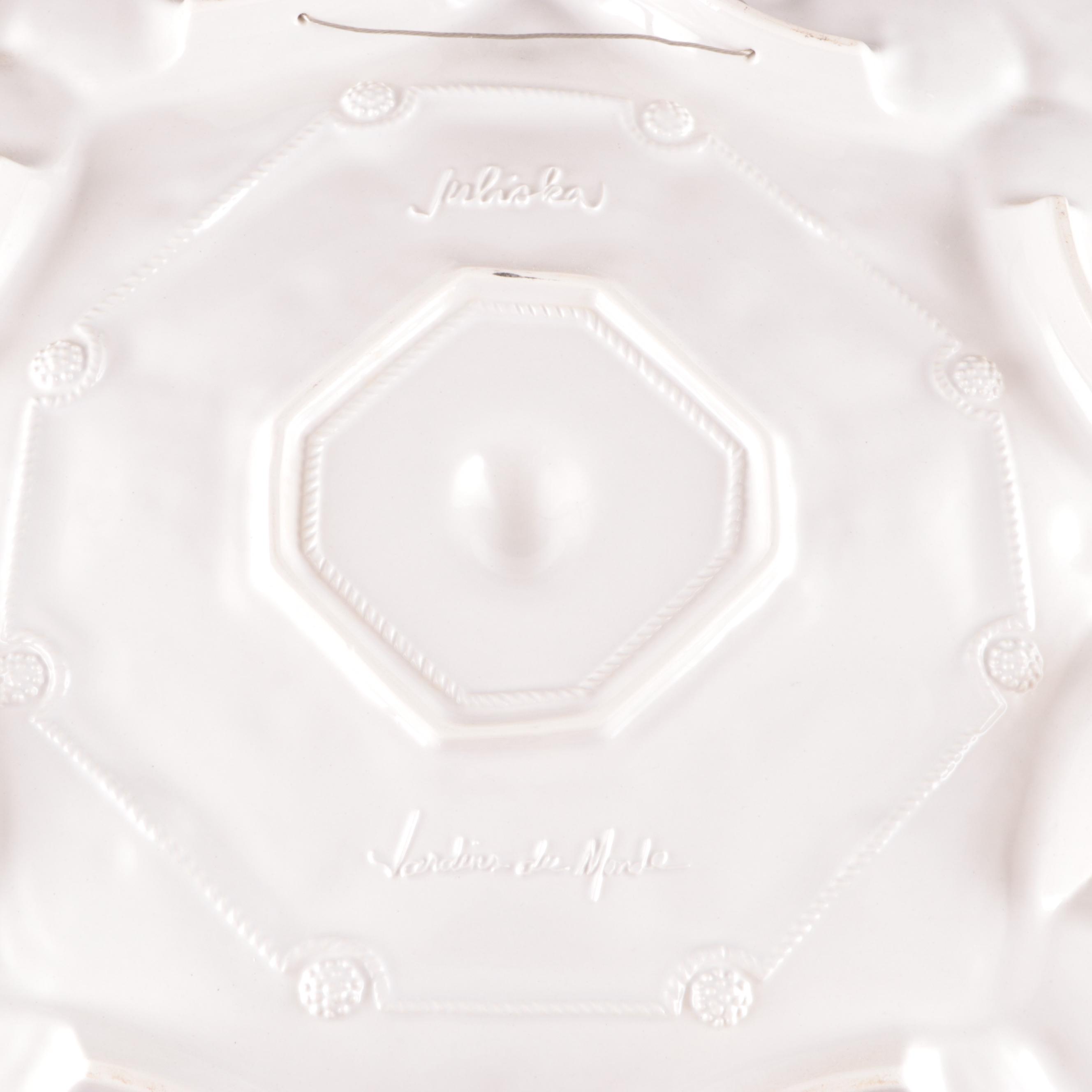 Juliska "Jardins du Monde" Ceramic Platter | EBTH
