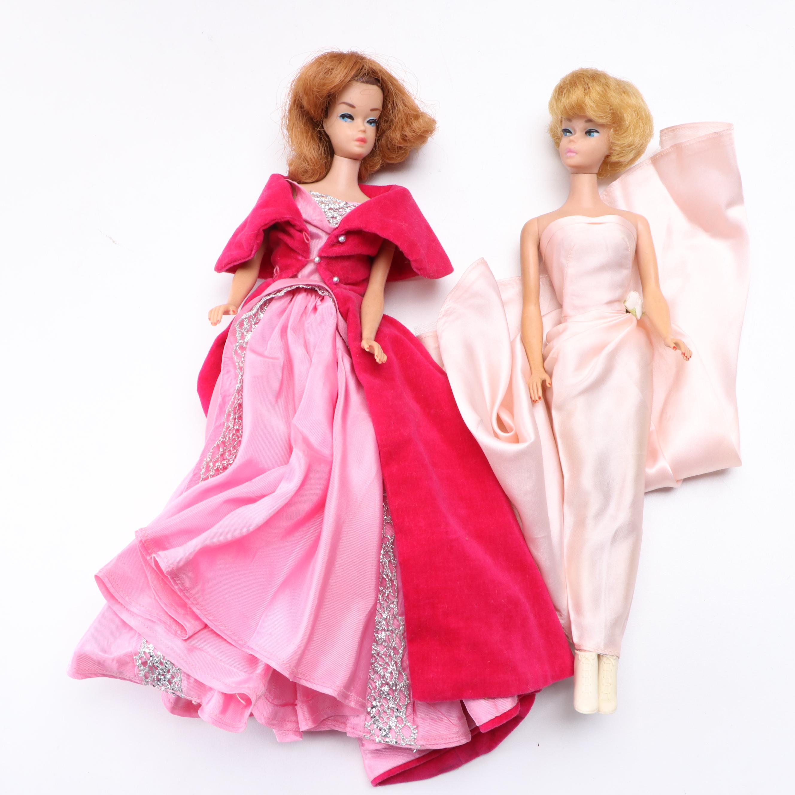 Barbie and Ken Vinyl Double Carrying Case with Barbie Dolls and ...