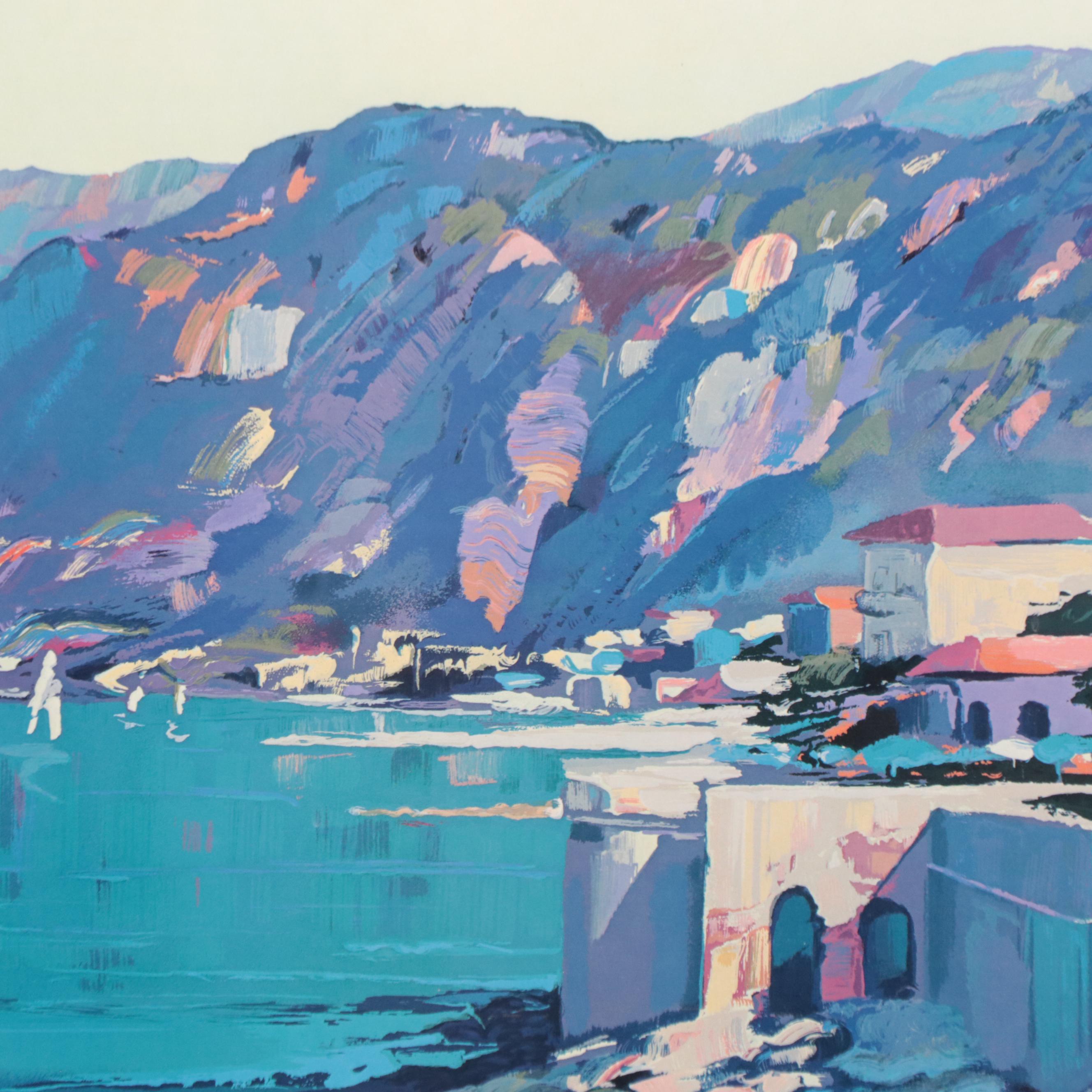 Offset Lithograph After Howard Chesner Behrens "Memories of Italy" | EBTH