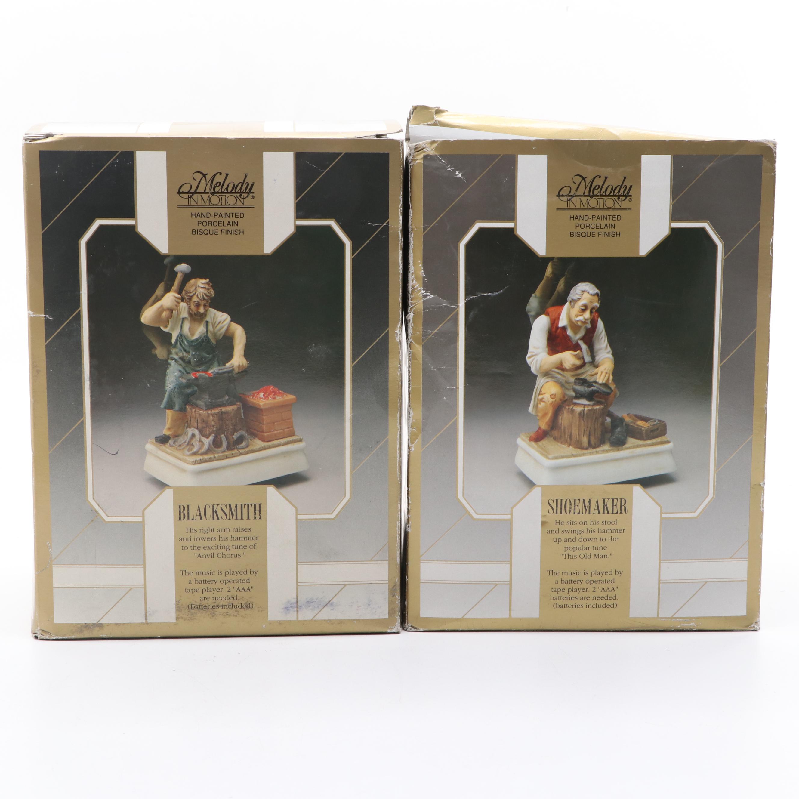 Melody in Motion "Willie the Fireman" and Other Porcelain Musical ...