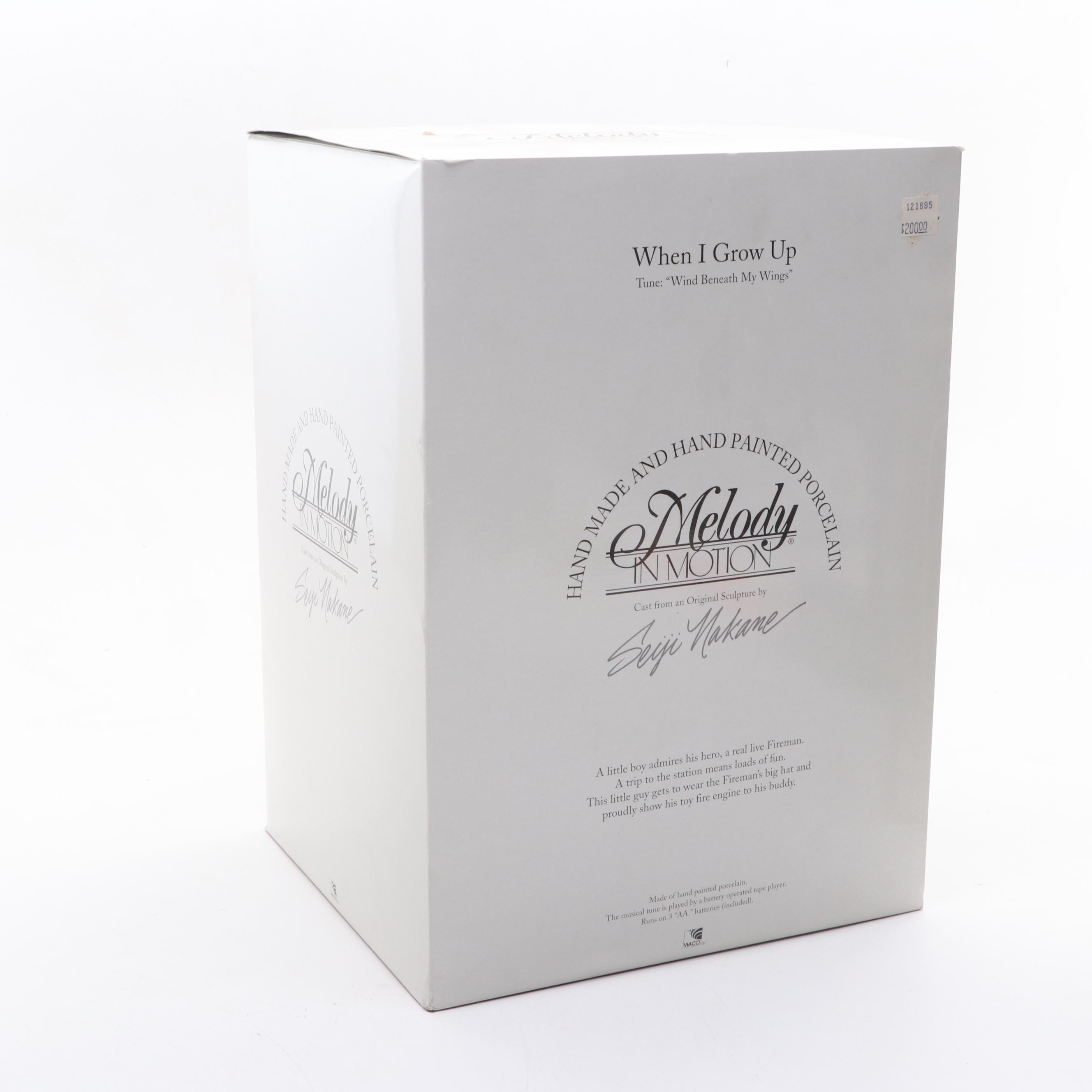 Melody in Motion "Willie the Fireman" and Other Porcelain Musical ...