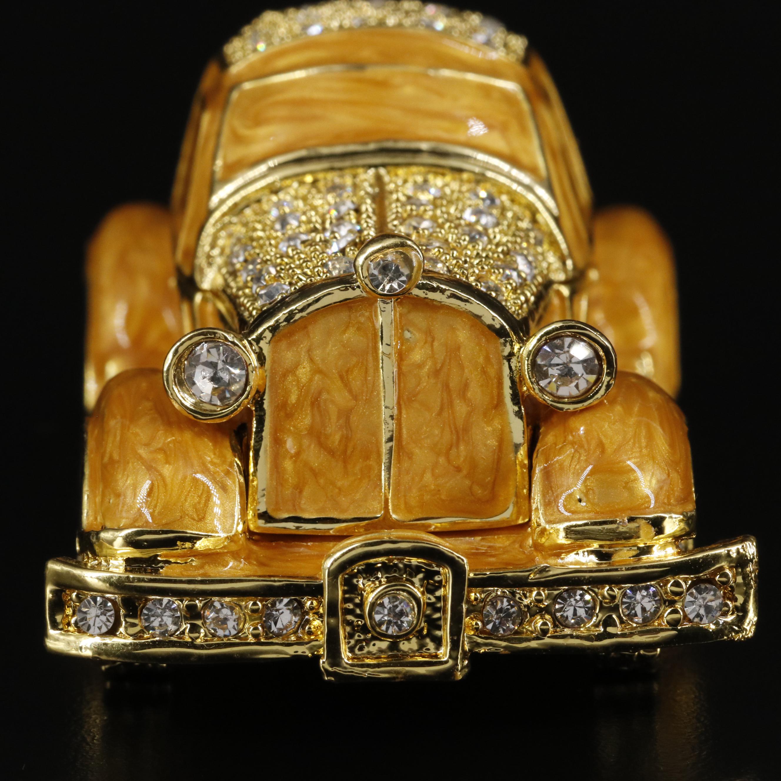 Bejeweled Classic Car Trinket Case with Box | EBTH