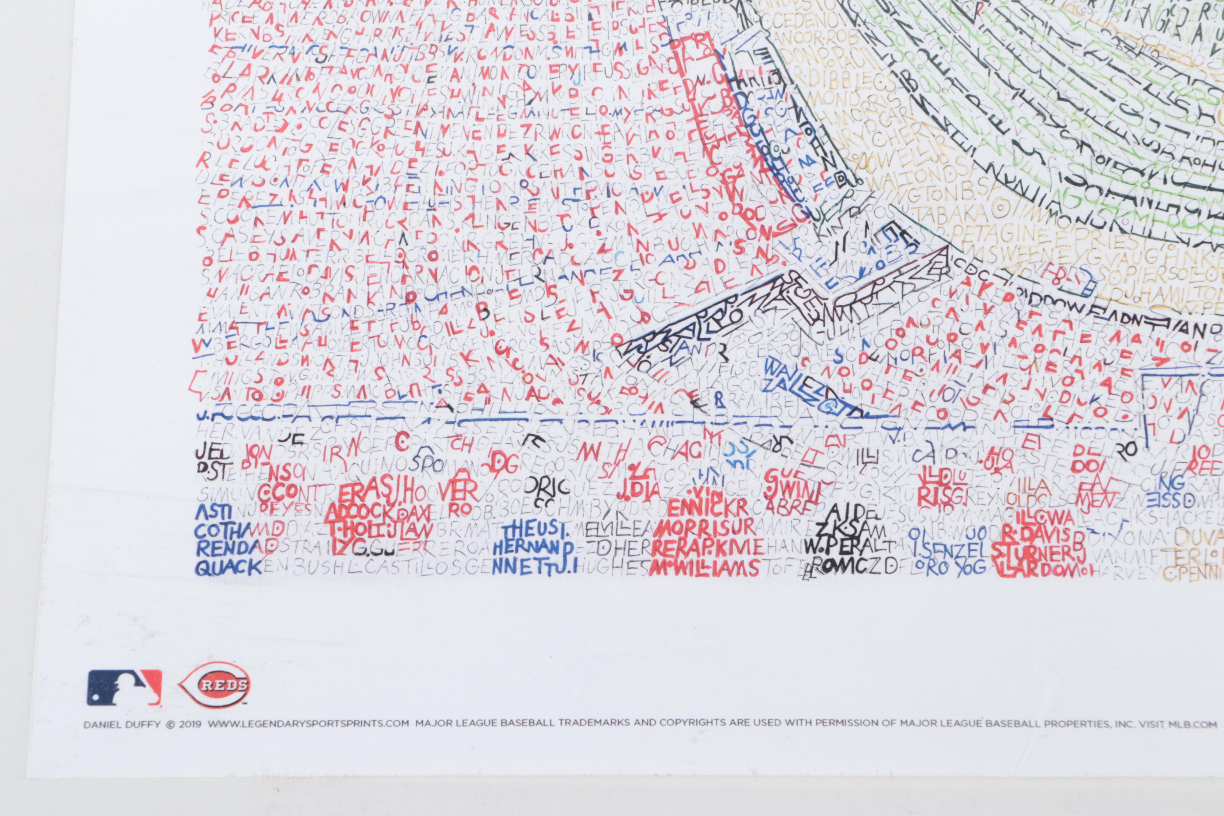 Limited Edition "The Kid" Cincinnati Reds Artwork with 150th ...