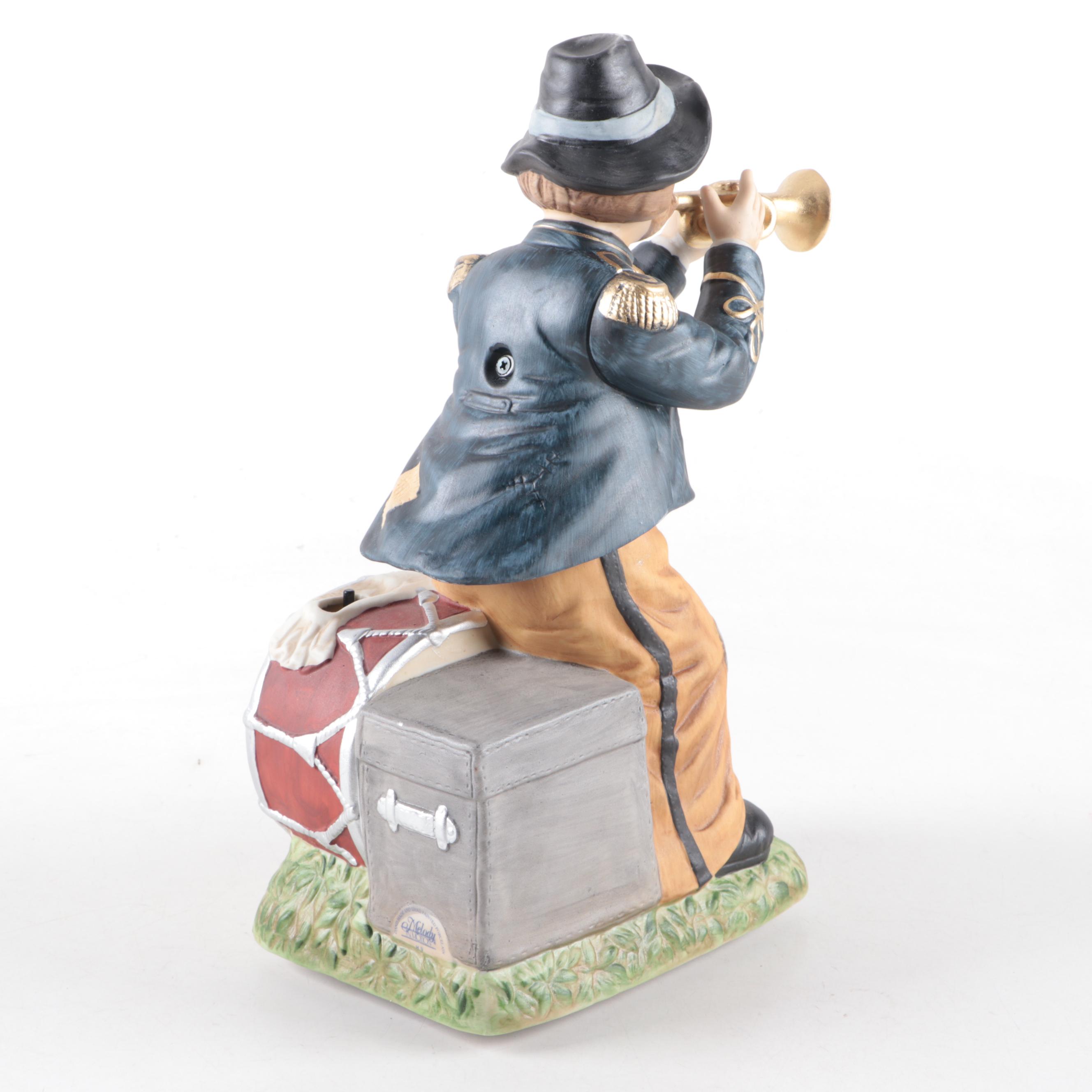 Melody in Motion "Willie on Parade" Porcelain Musical Figurines | EBTH