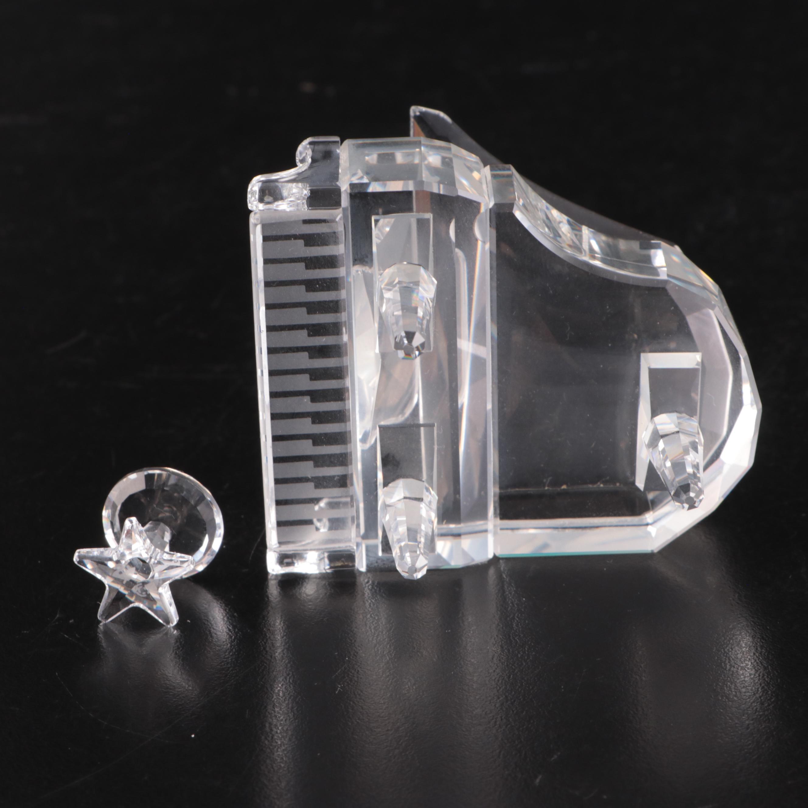 Swarovski Crystal Musical Instruments with Display Platform | EBTH