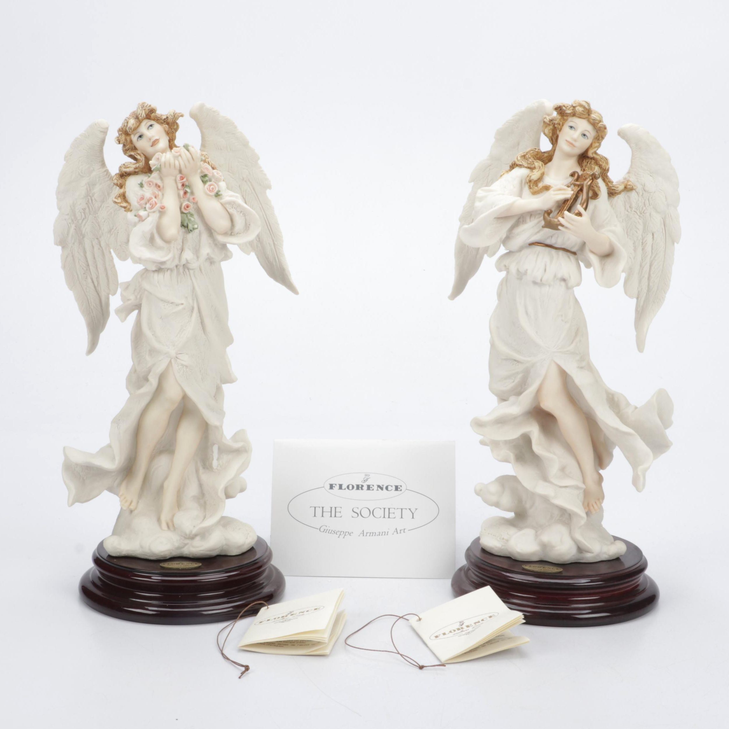 Giuseppe Armani "Celestial Flowers" and "Heavenly Music" Angel ...