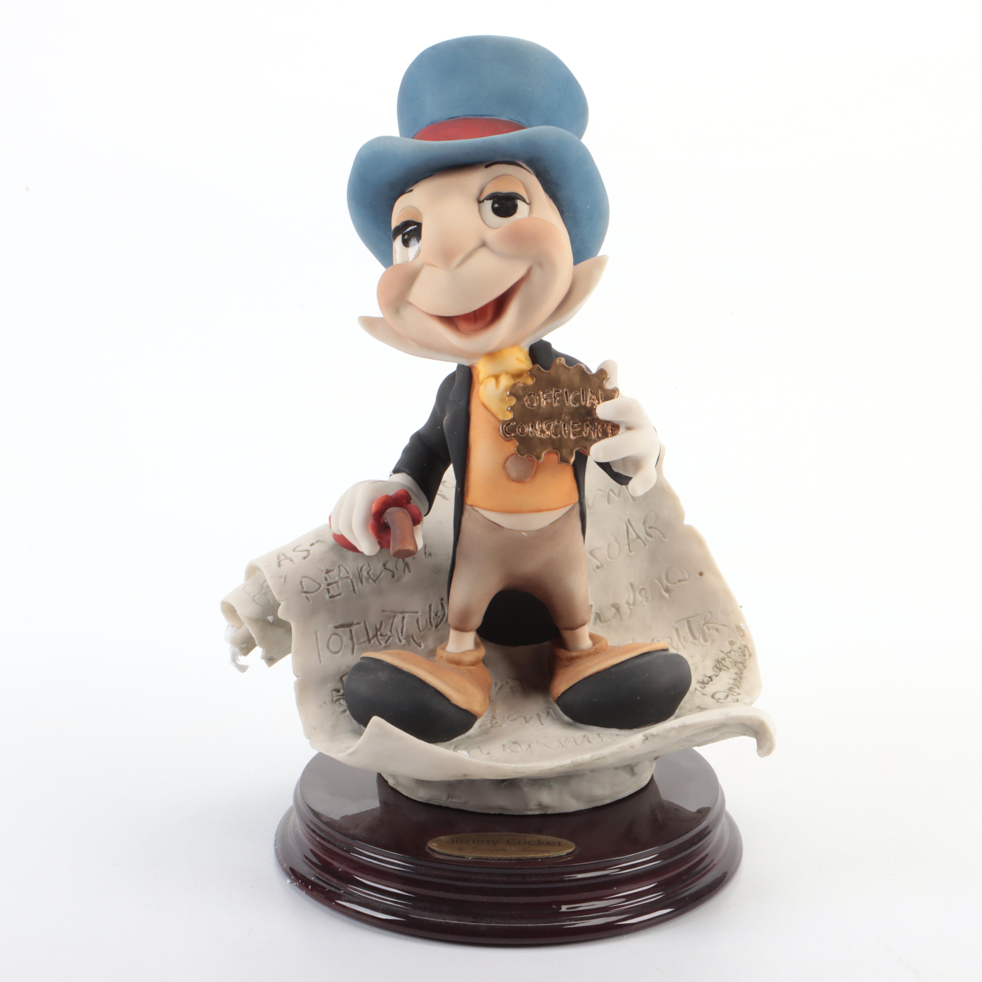 Giuseppe Armani "Jiminy Cricket" Porcelain Figurine | EBTH